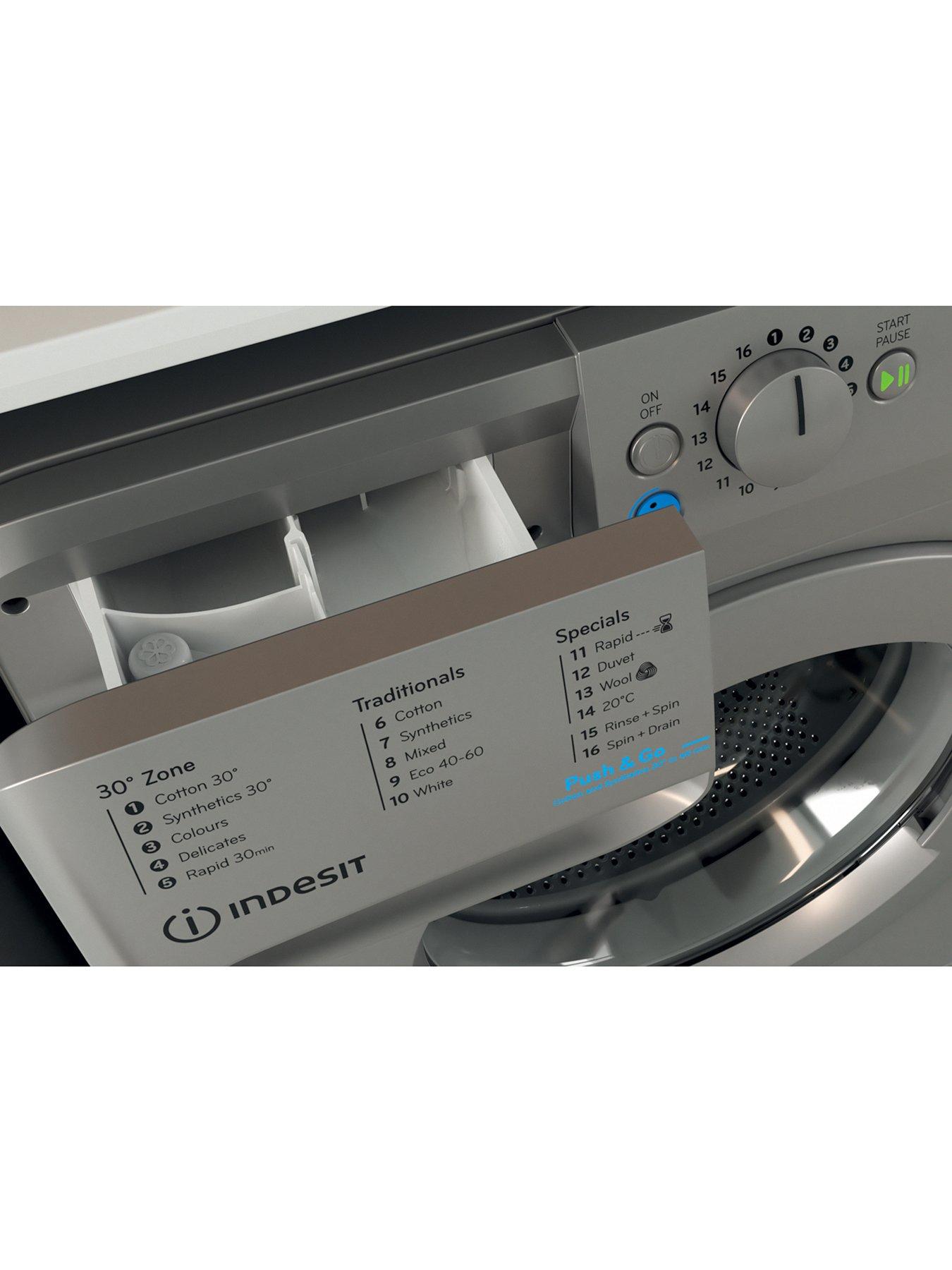 Indesit Innex BWA81485XSUKN 8kg Load, 1400 Spin Washing Machine ...