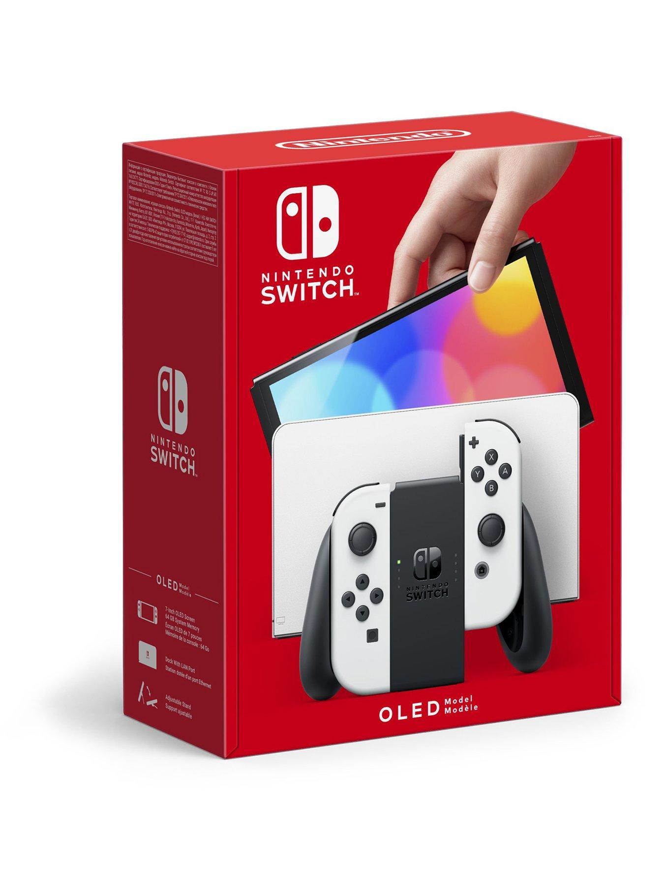 Nintendo Switch OLED Console - White | very.co.uk