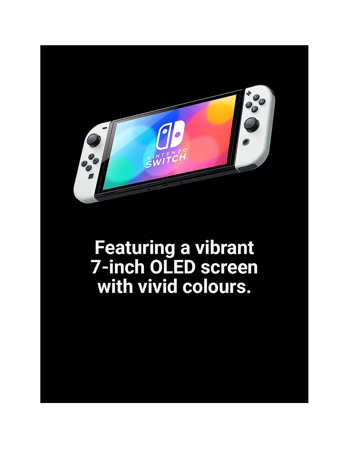 Nintendo Switch OLED Console - White | very.co.uk