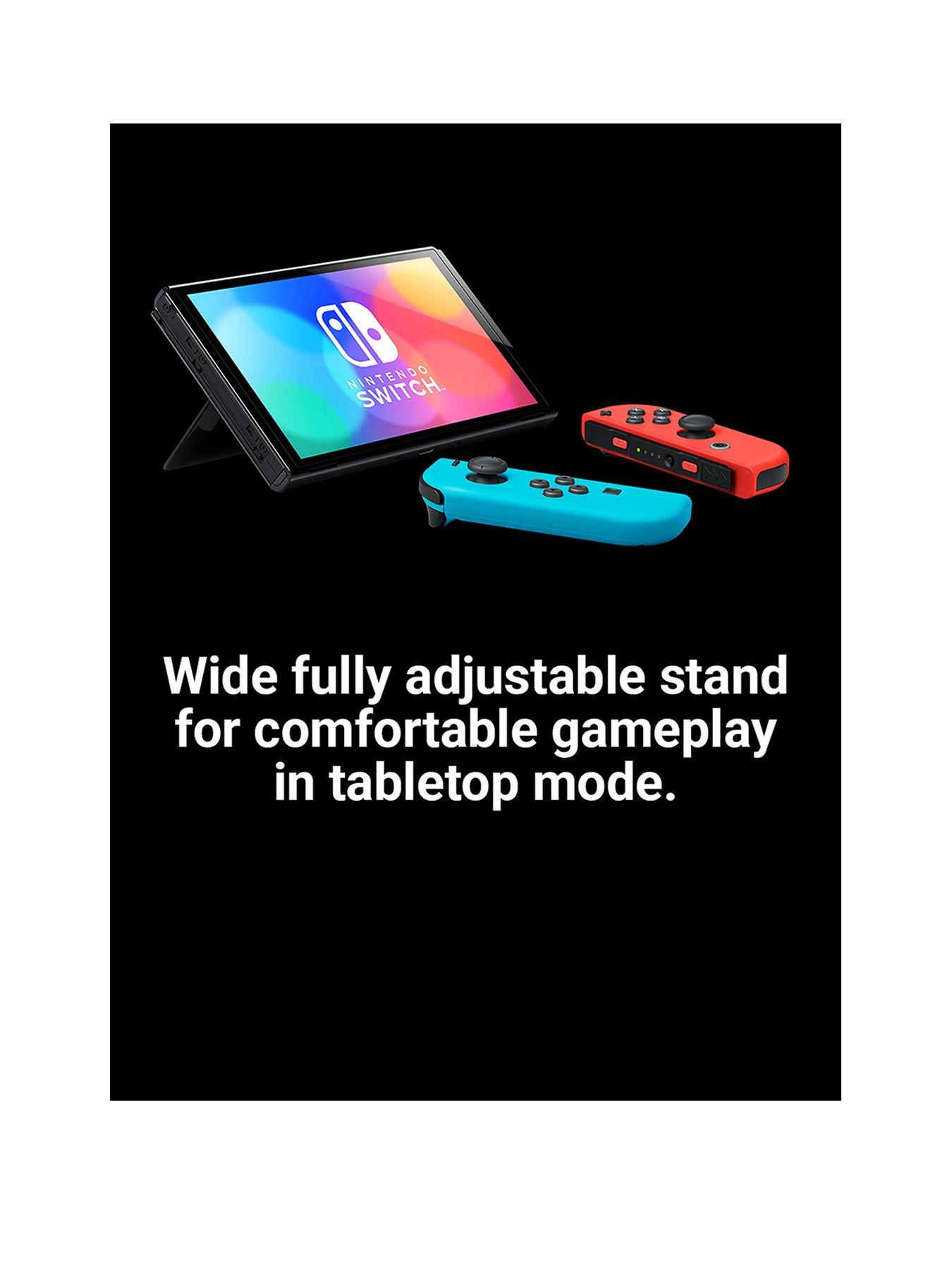 Nintendo Switch OLED Console - Neon Blue/Neon Red | Very
