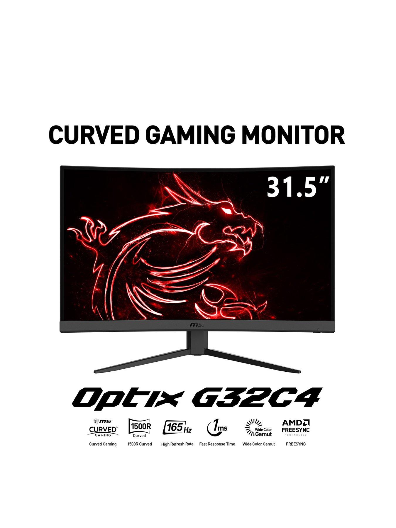MSI Optix G32C4 32 inch, Full HD, VA, 165Hz, Curved, 1ms, AMD Freesync ...