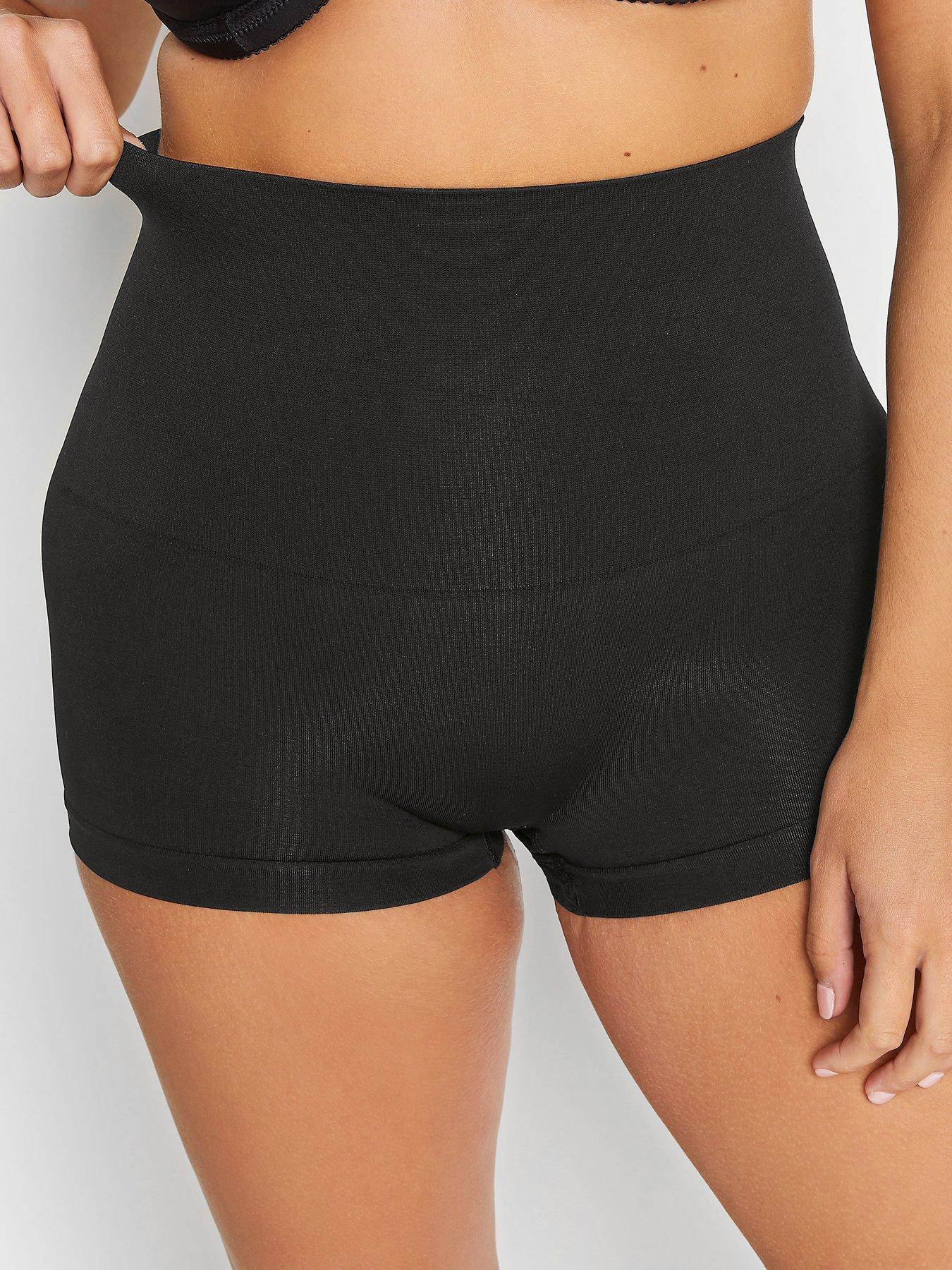 Yours Seamless Control Short - Black | very.co.uk