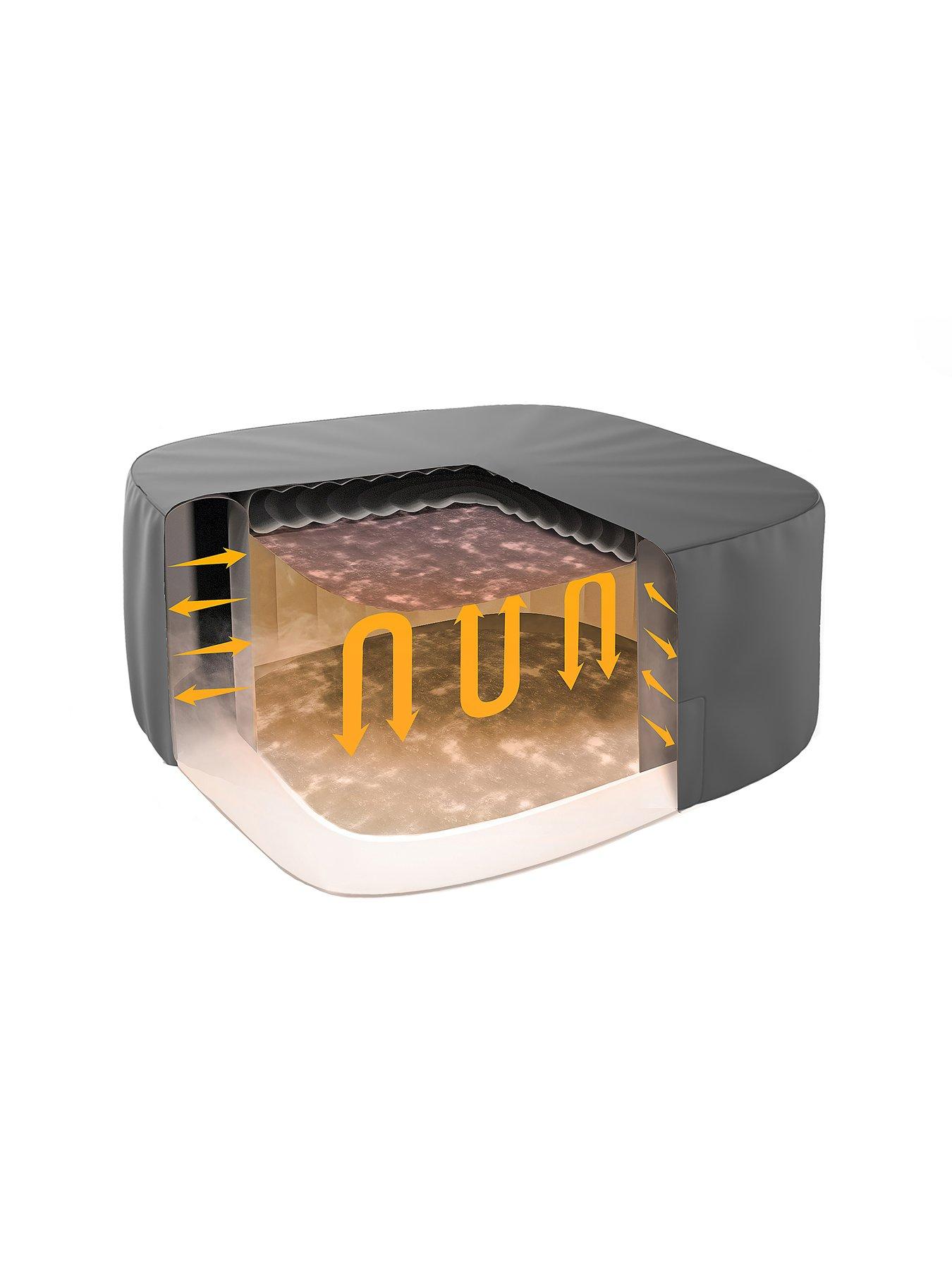 Lay-Z-Spa Energy Saving Thermal Hot Tub Cover – 1.80m Square | Very