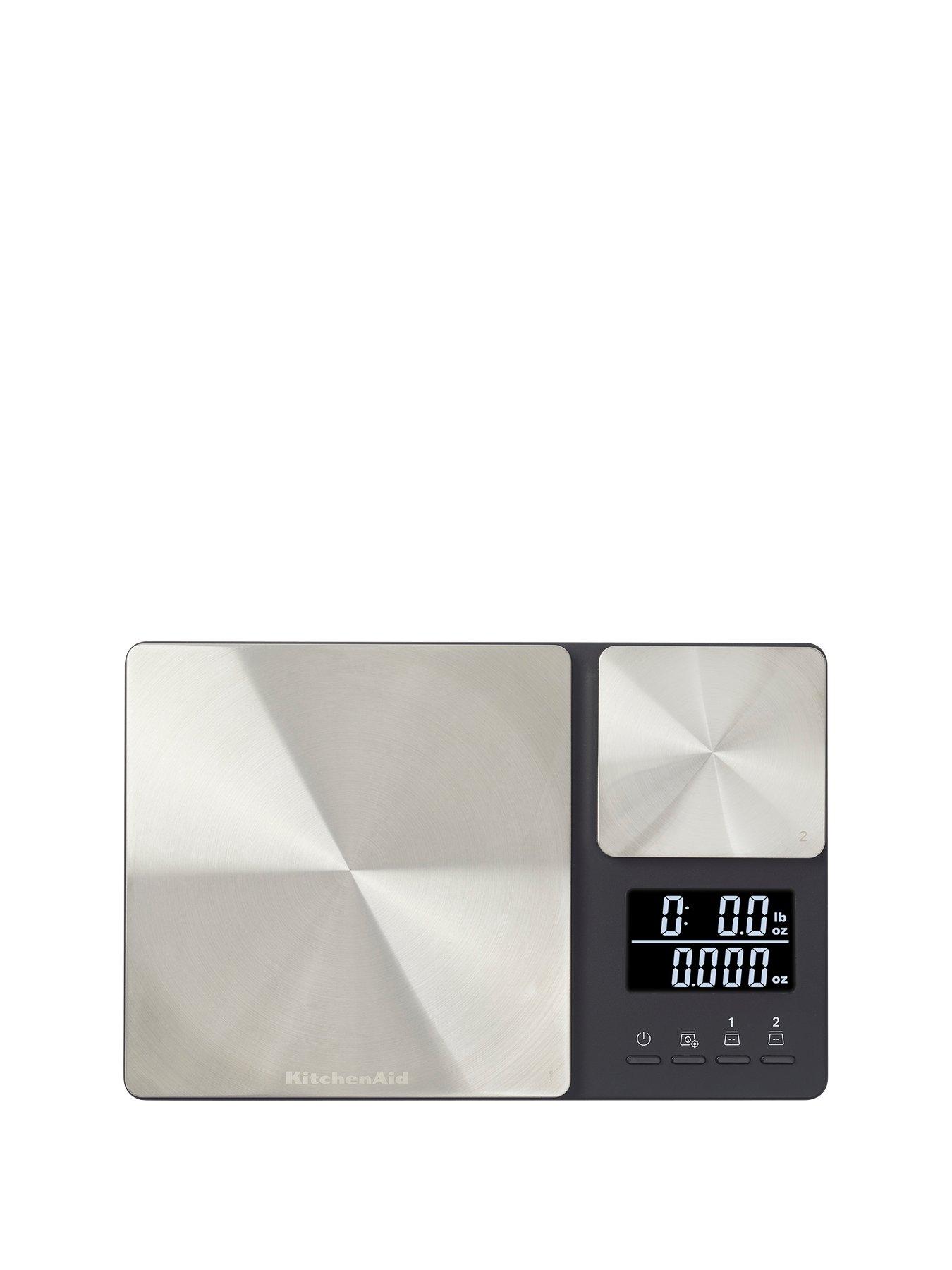 KitchenAid Kitchen Aid Dual Platinum Black Digital Scales | Very