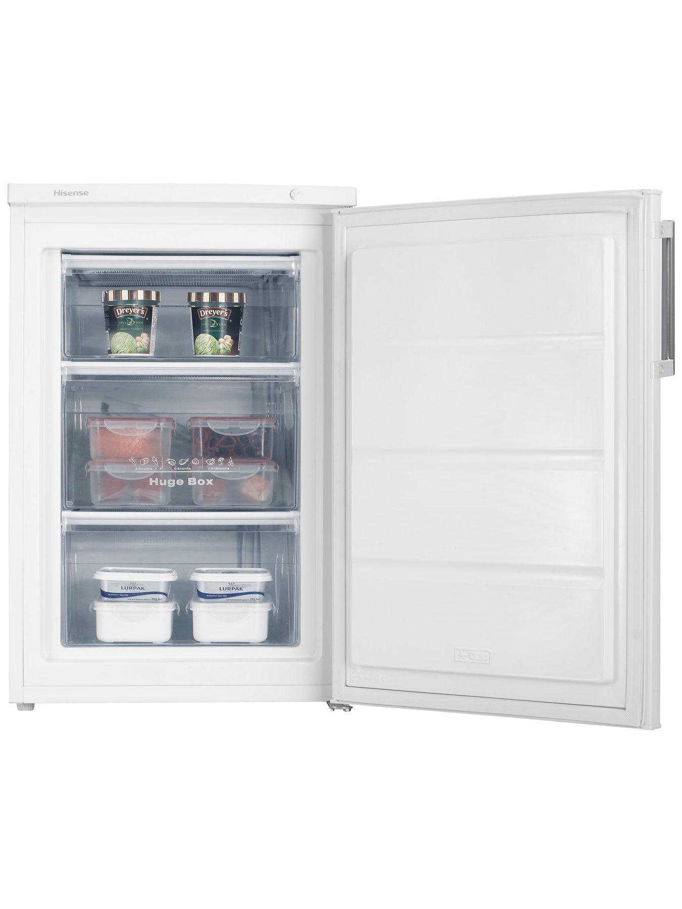 Hisense FV105D4BW21 55cm Wide Under-Counter Freezer - White | very.co.uk