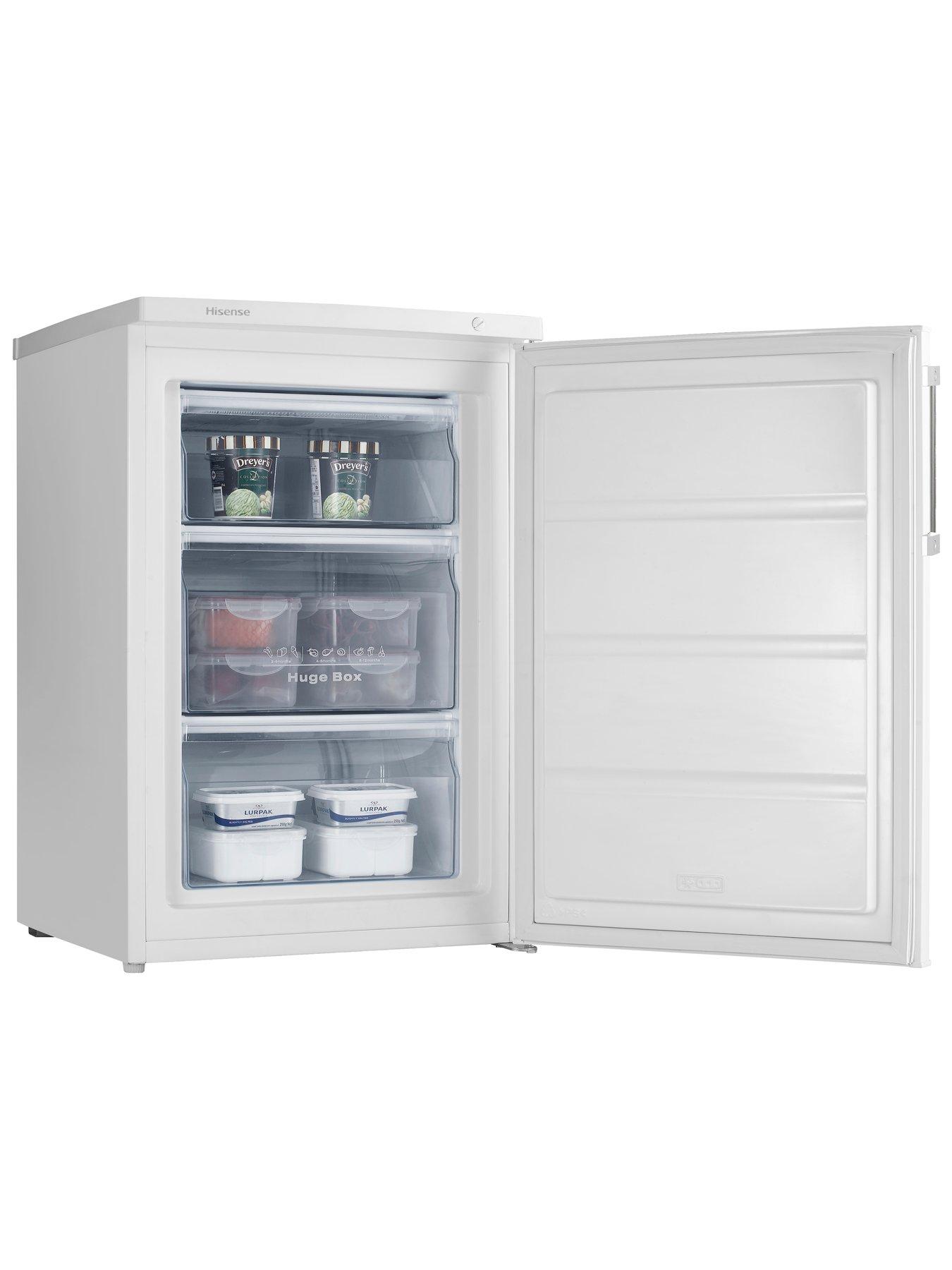 Hisense FV105D4BW21 55cm Wide Under-Counter Freezer - White | very.co.uk