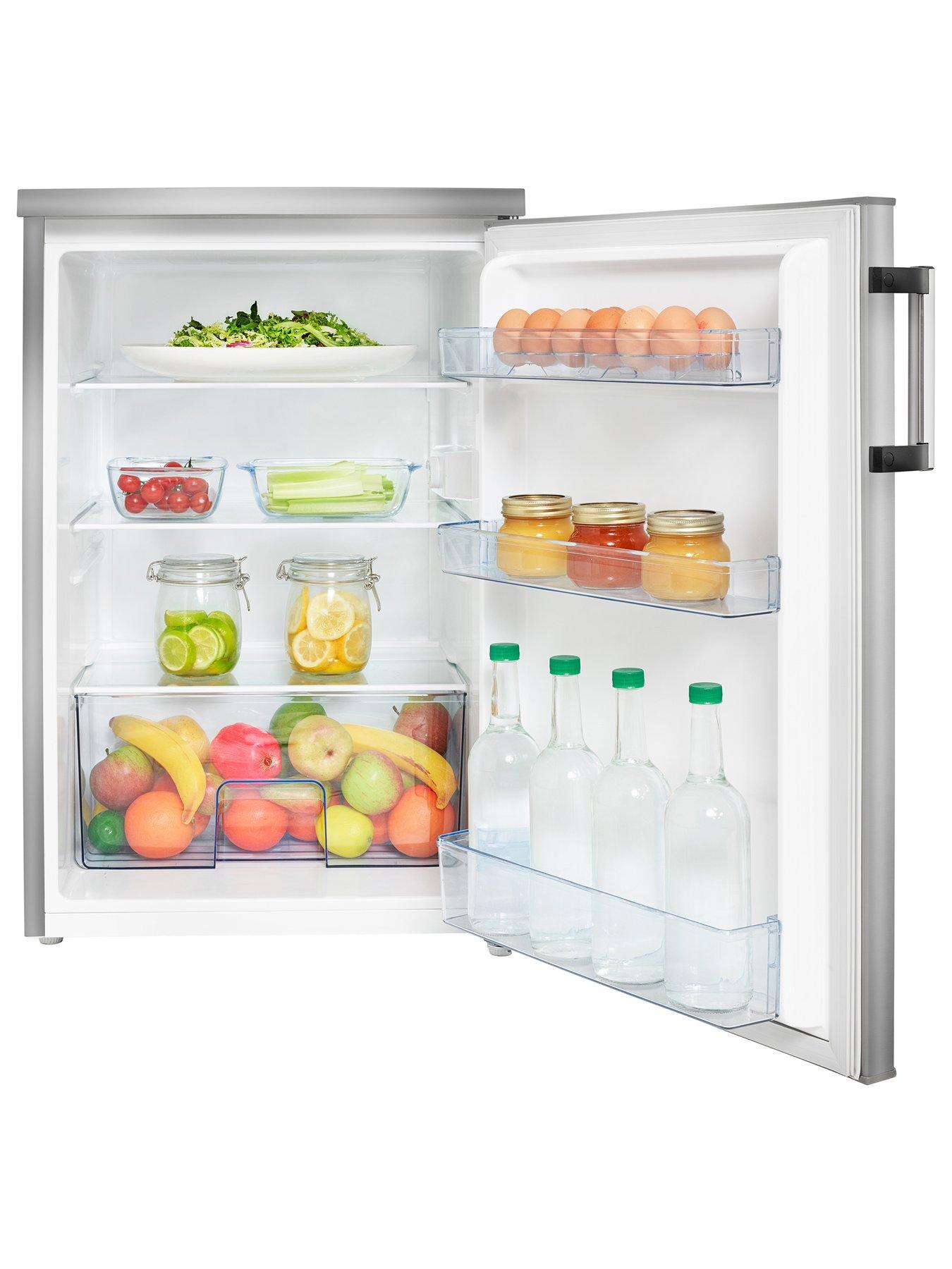 Hisense RL170D4BCE 55cm Wide Under Counter Fridge Larder - Stainless ...