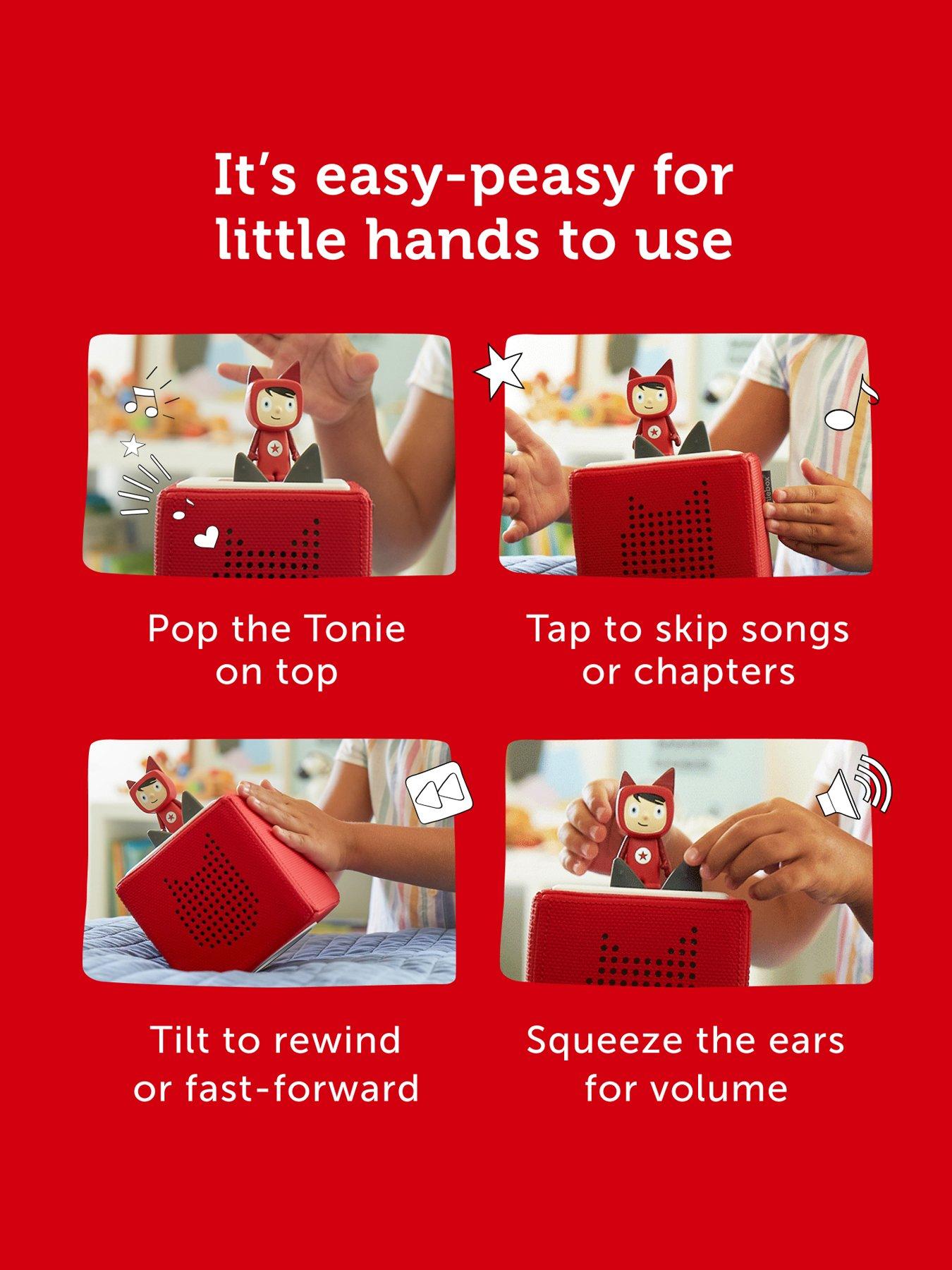 Tonies Toniebox Starter Set - Grey | Very