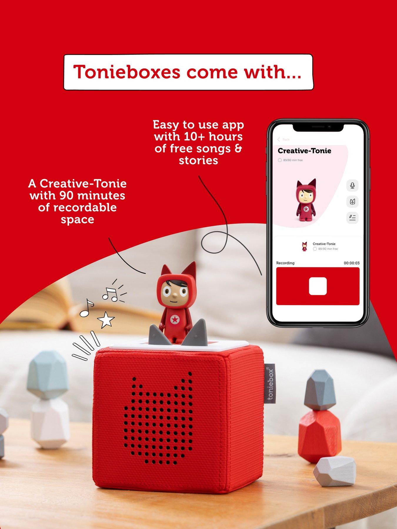 Tonies Toniebox Starter Set - Grey | Very