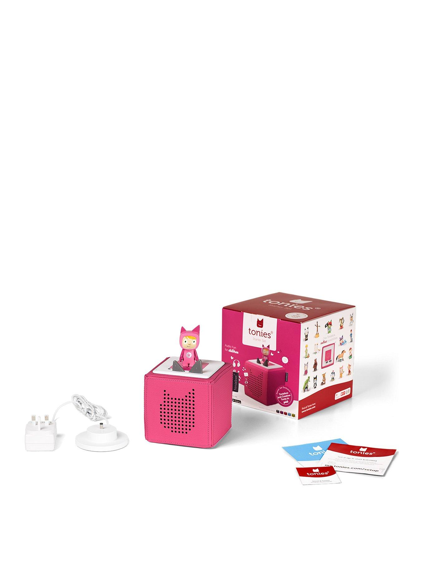 Tonies Toniebox Starter Set - Pink | very.co.uk