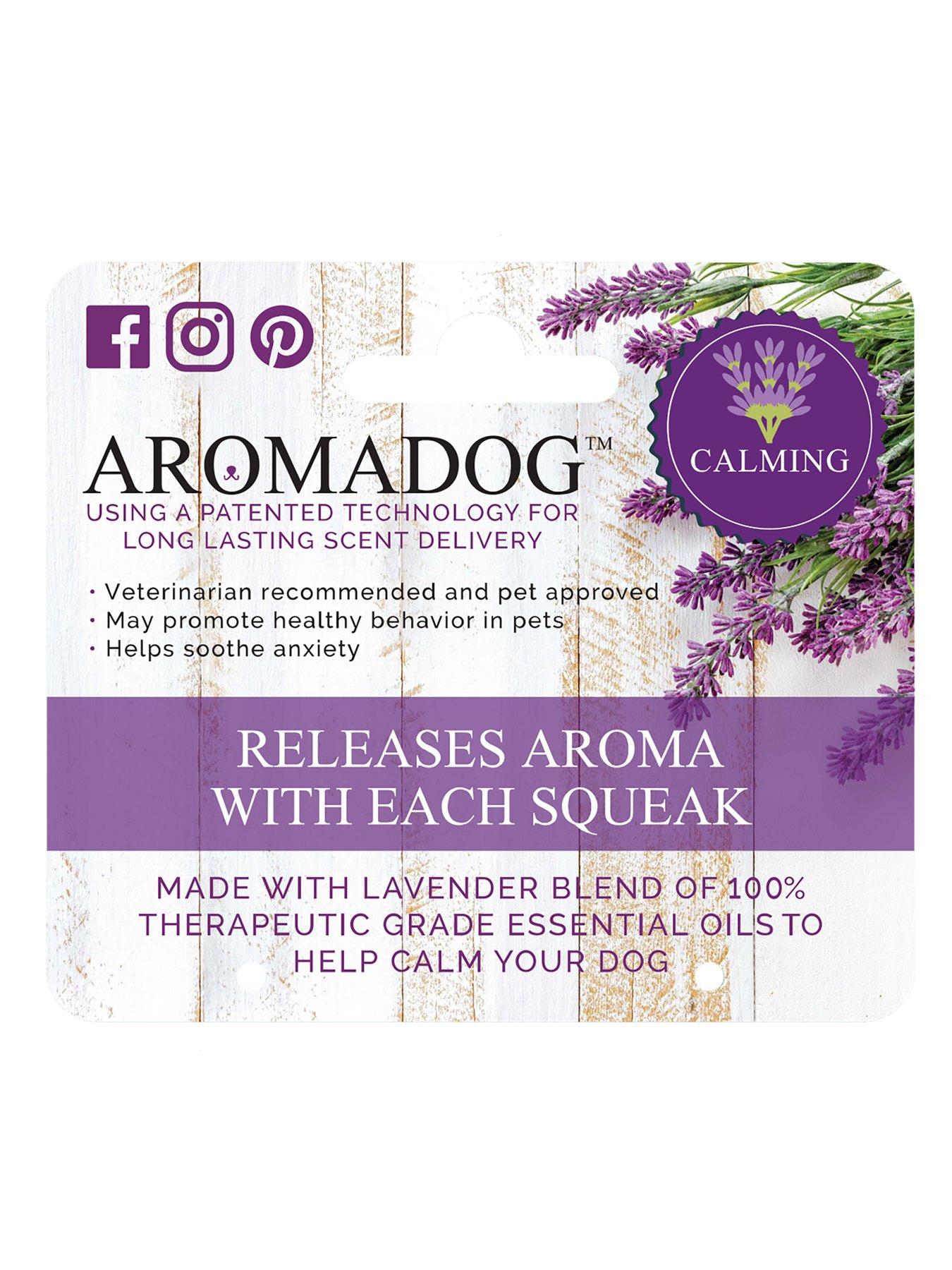 Aromadog Calm Fleece Laying Down Dog toy | Very