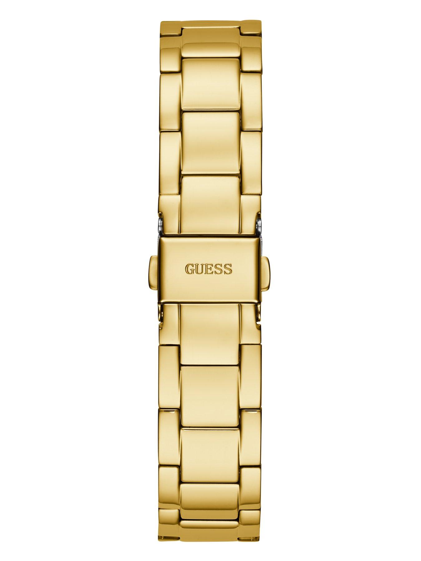 Guess Quattro Clear Stainless Steel Ladies Watch | Very