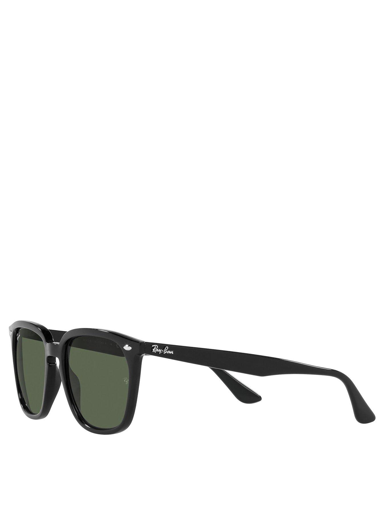 Ray-Ban Round Sunglasses - Black | Very