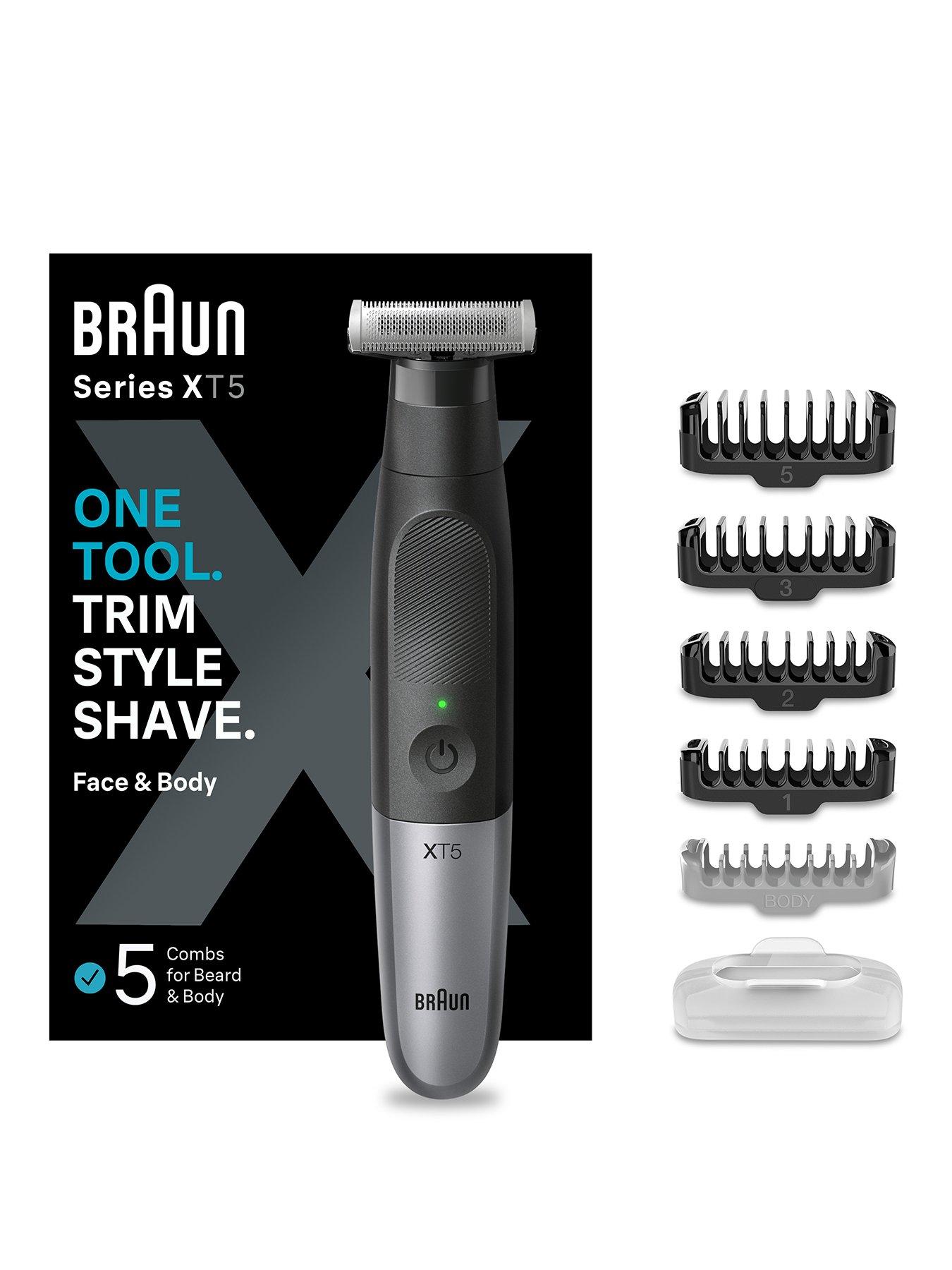 Braun Series X, Beard Trimmer & Body Shaver For Face & Body Hair ...