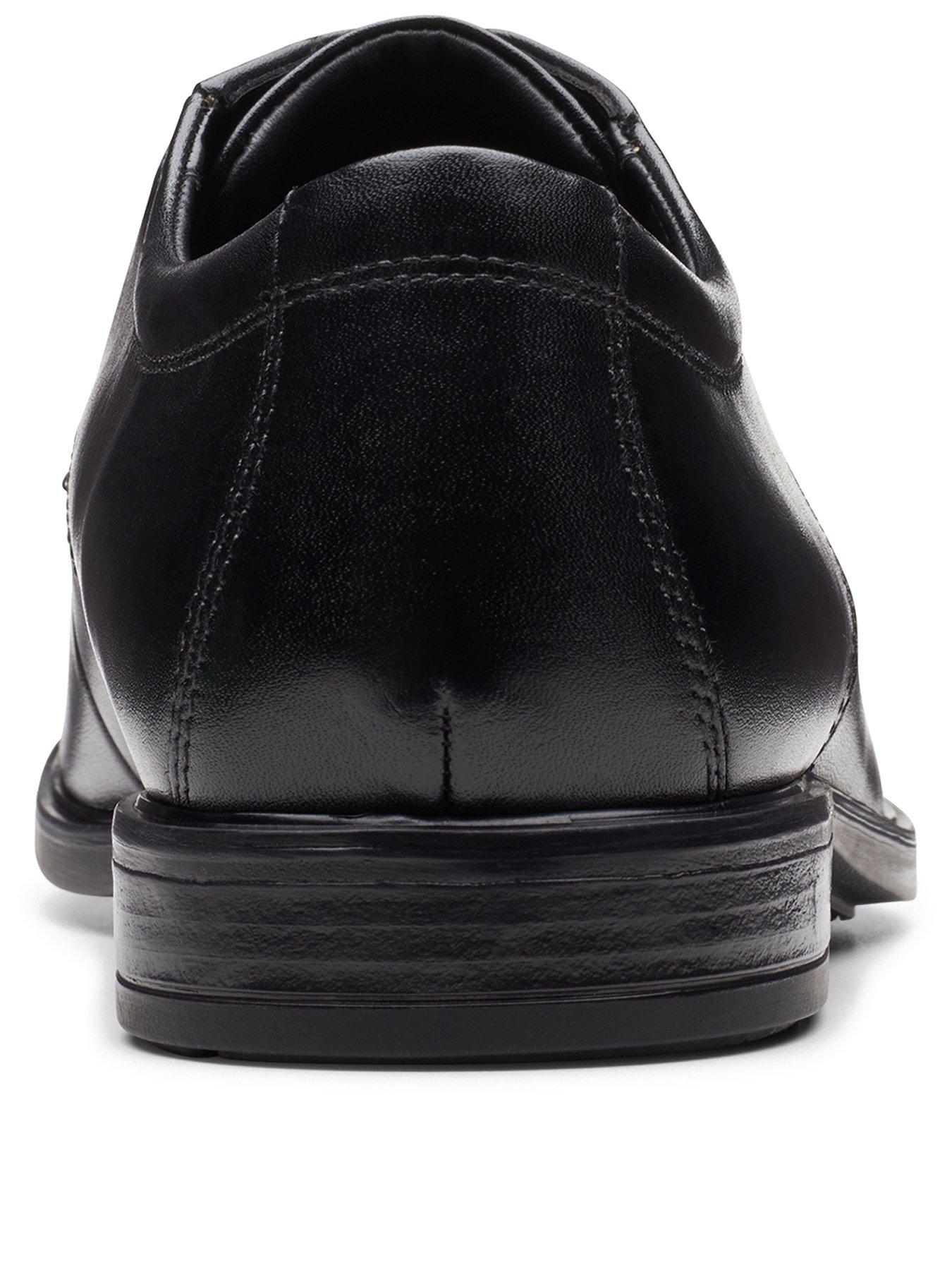 Clarks Howard Walk Oxford Shoes - Black | very.co.uk