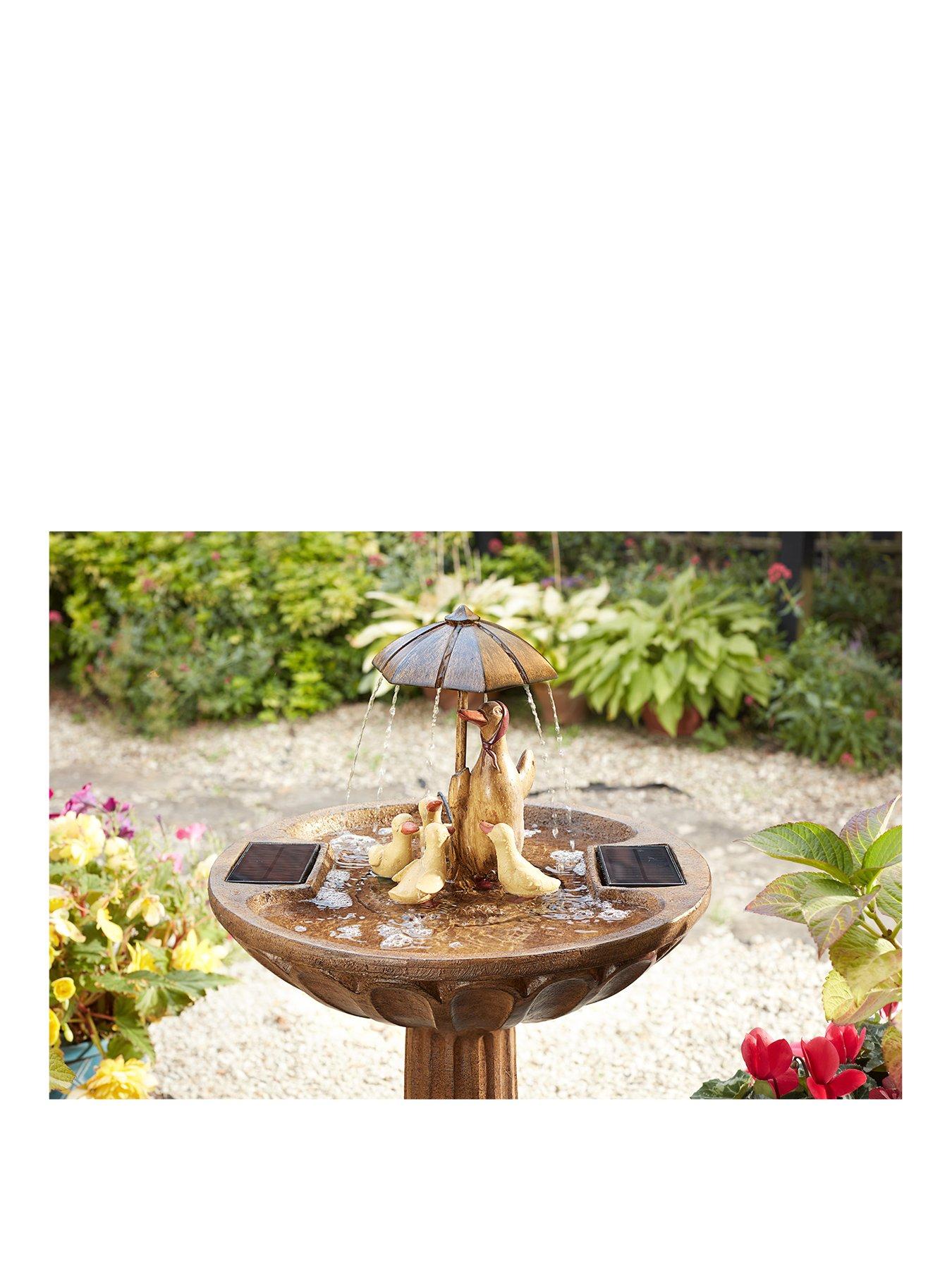 Smart Solar Duck Family Solar on Demand Water Feature | Very
