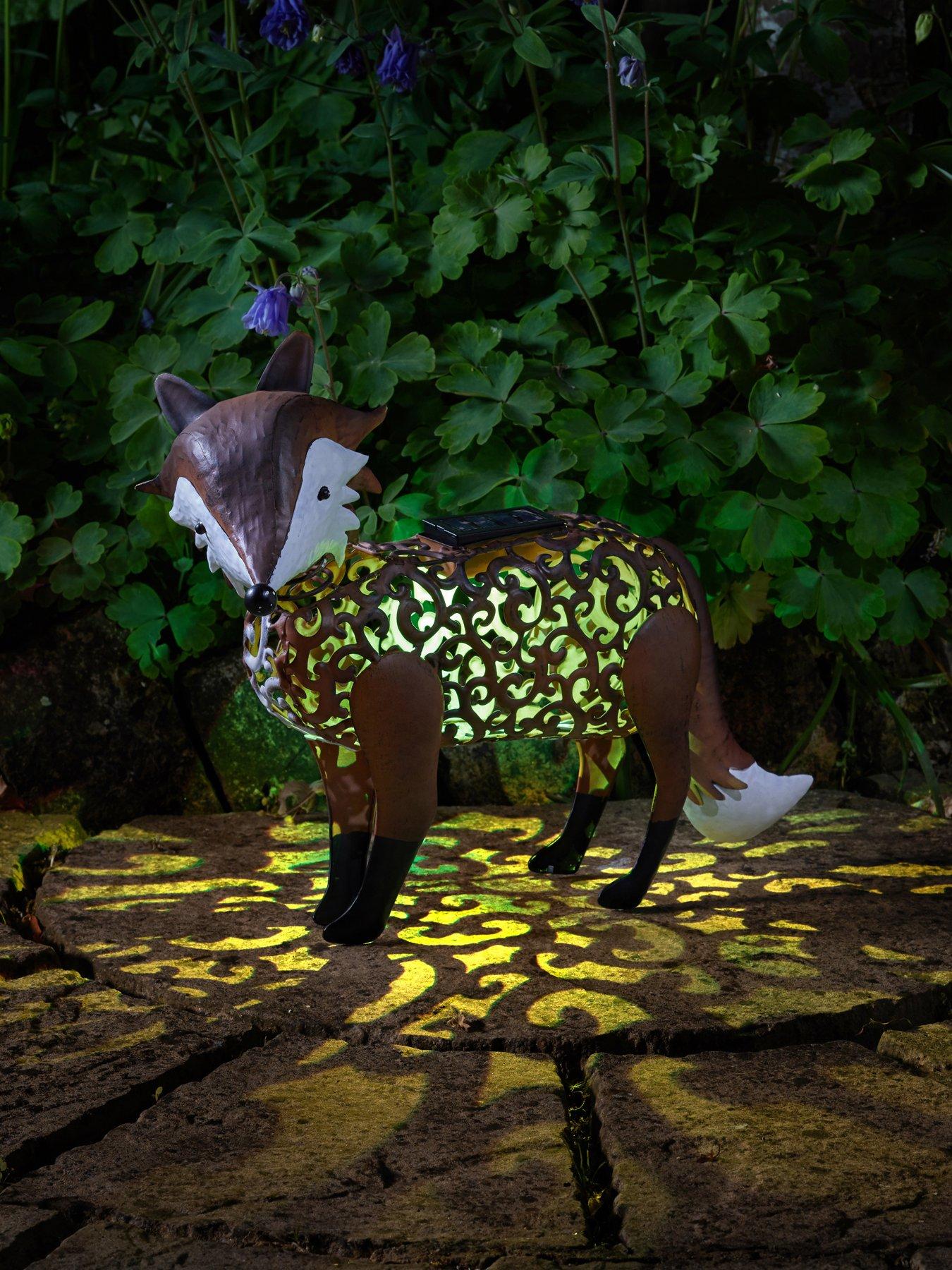 Smart Solar Solar Silhouette Fox light | very.co.uk