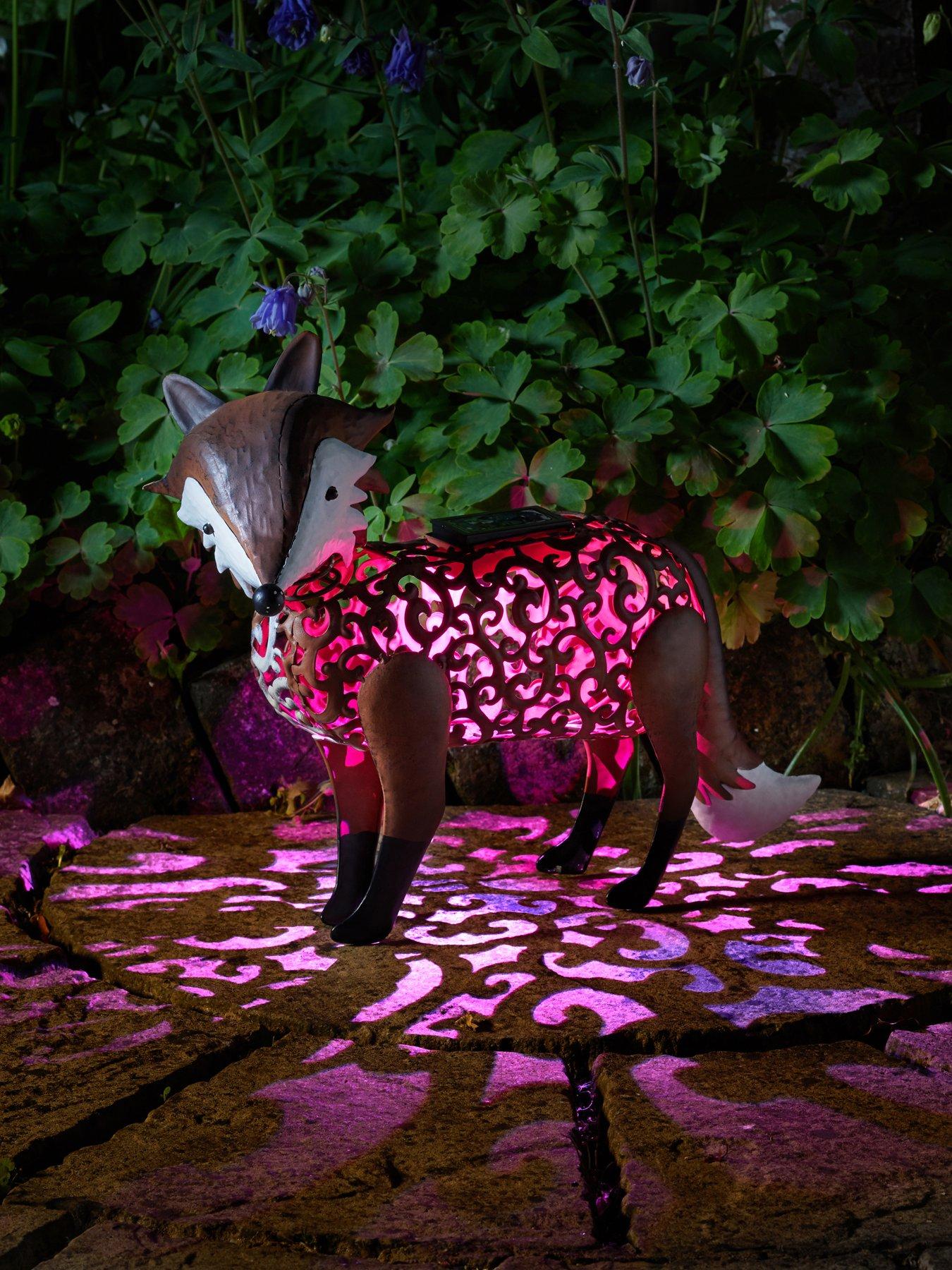 Smart Solar Solar Silhouette Fox light | very.co.uk