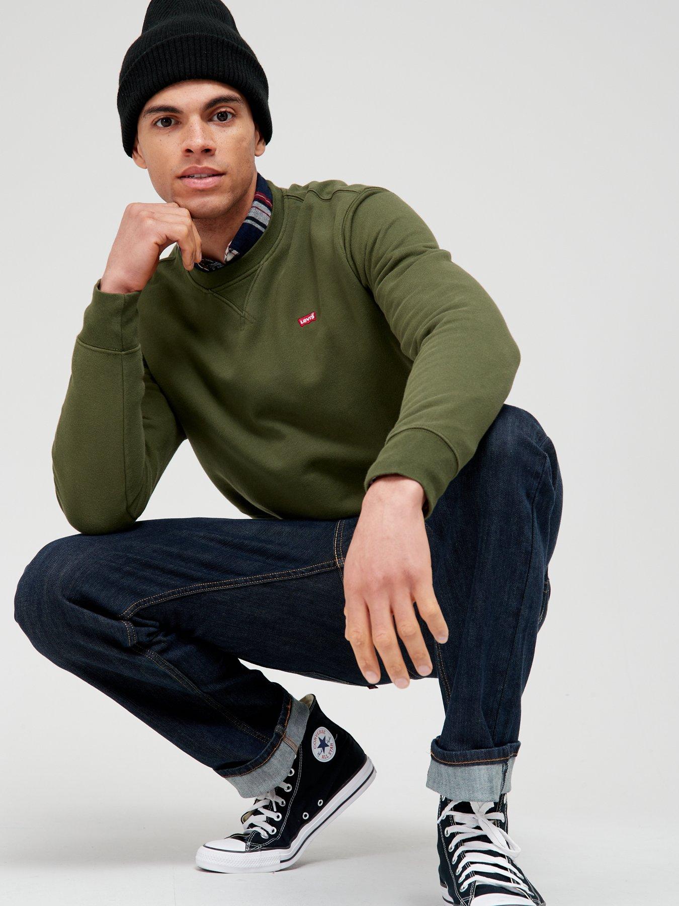 Levi's 505 Regular Fit Jeans - Dark Rinse - Dark Blue | Very