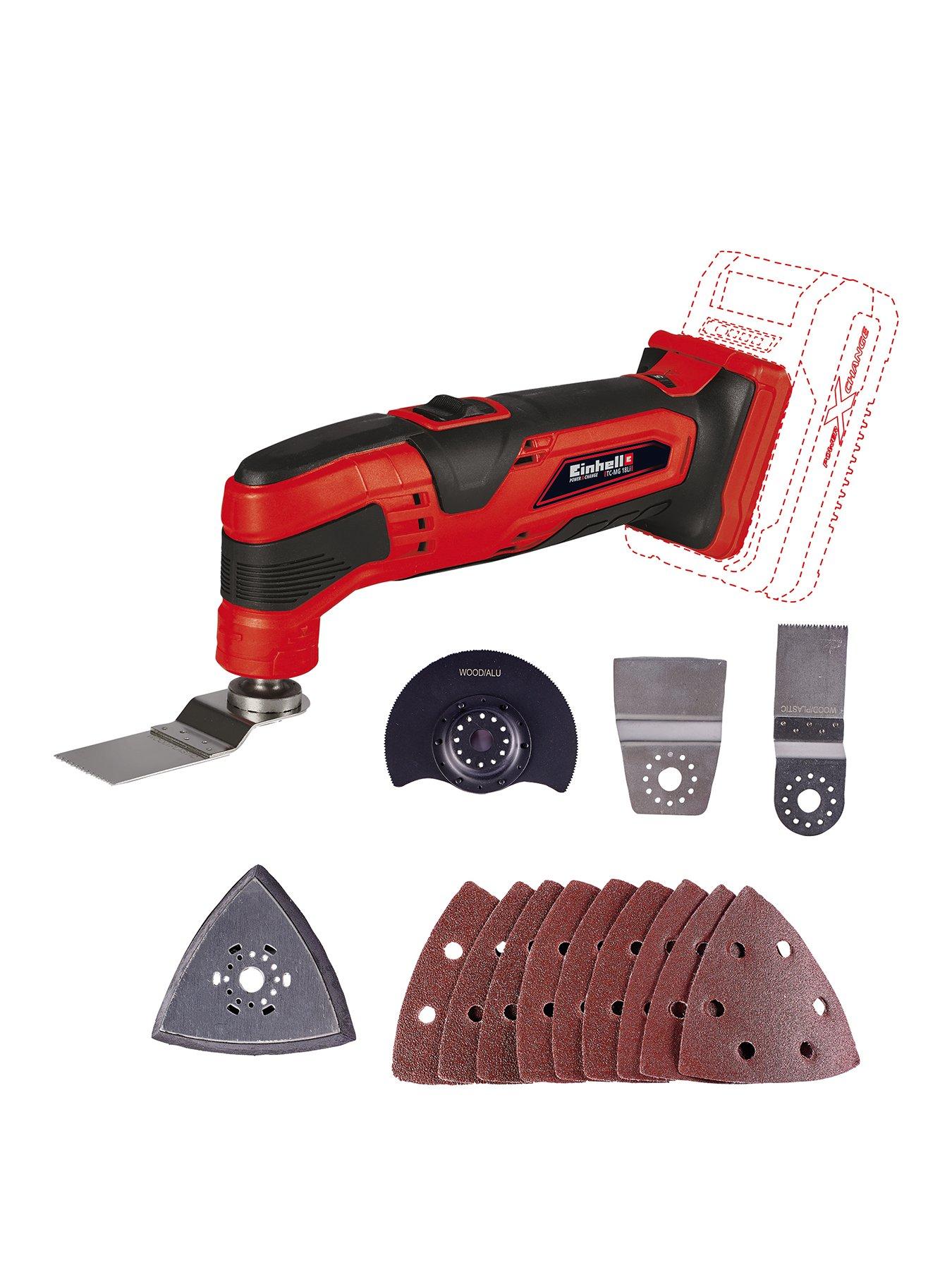 Einhell PXC Cordless Multi Tool - TC-MG 18 Li Solo (18V without battery ...
