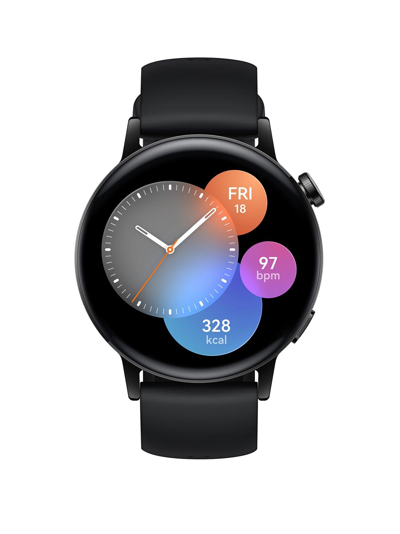 Huawei Watch GT3 42mm - Black | very.co.uk