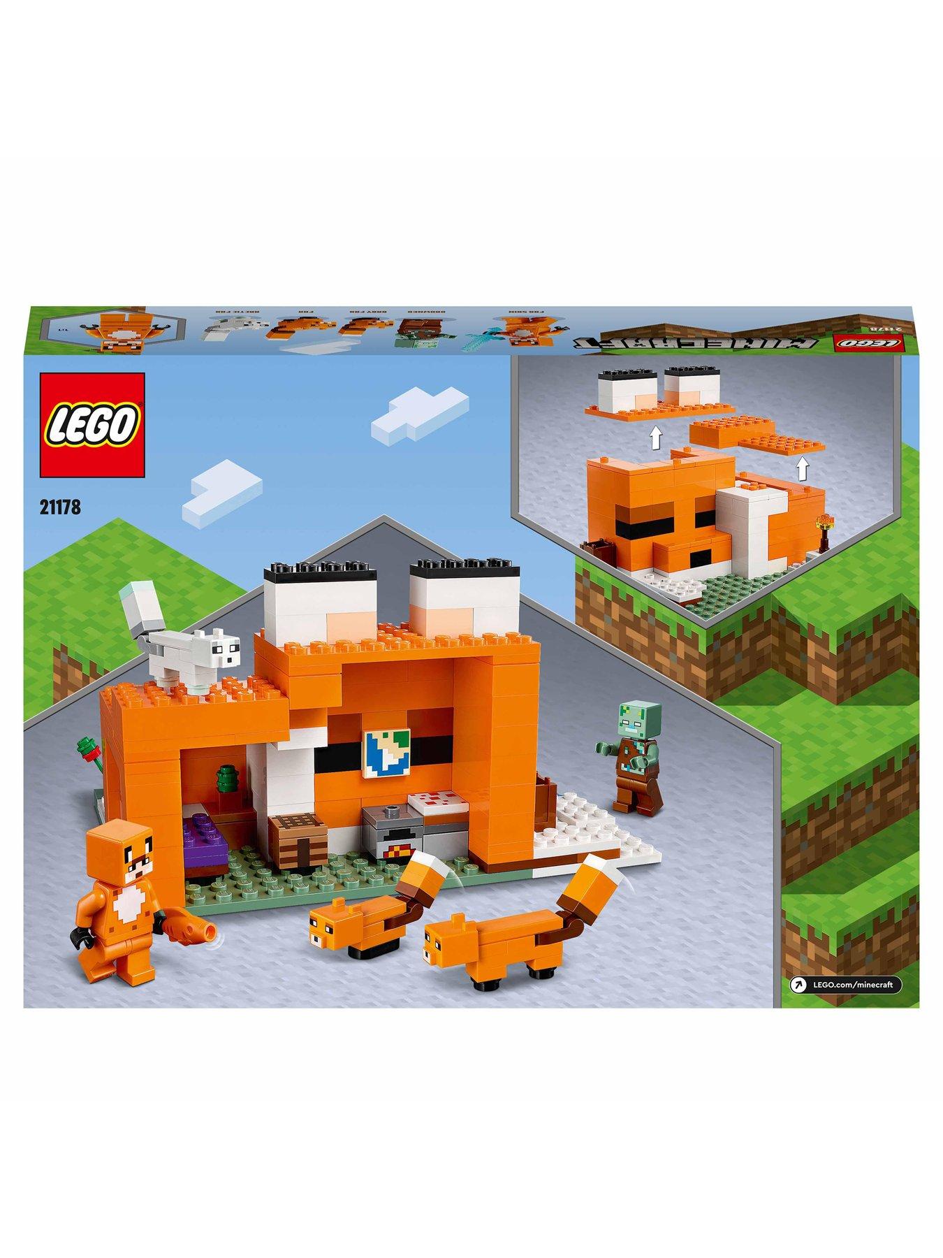 LEGO Minecraft The Fox Lodge | Very.co.uk