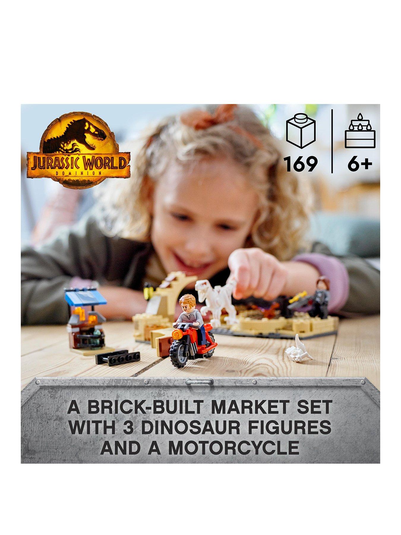 LEGO Set 76945-1 Atrociraptor Dinosaur: Bike Chase (2022, 51% OFF