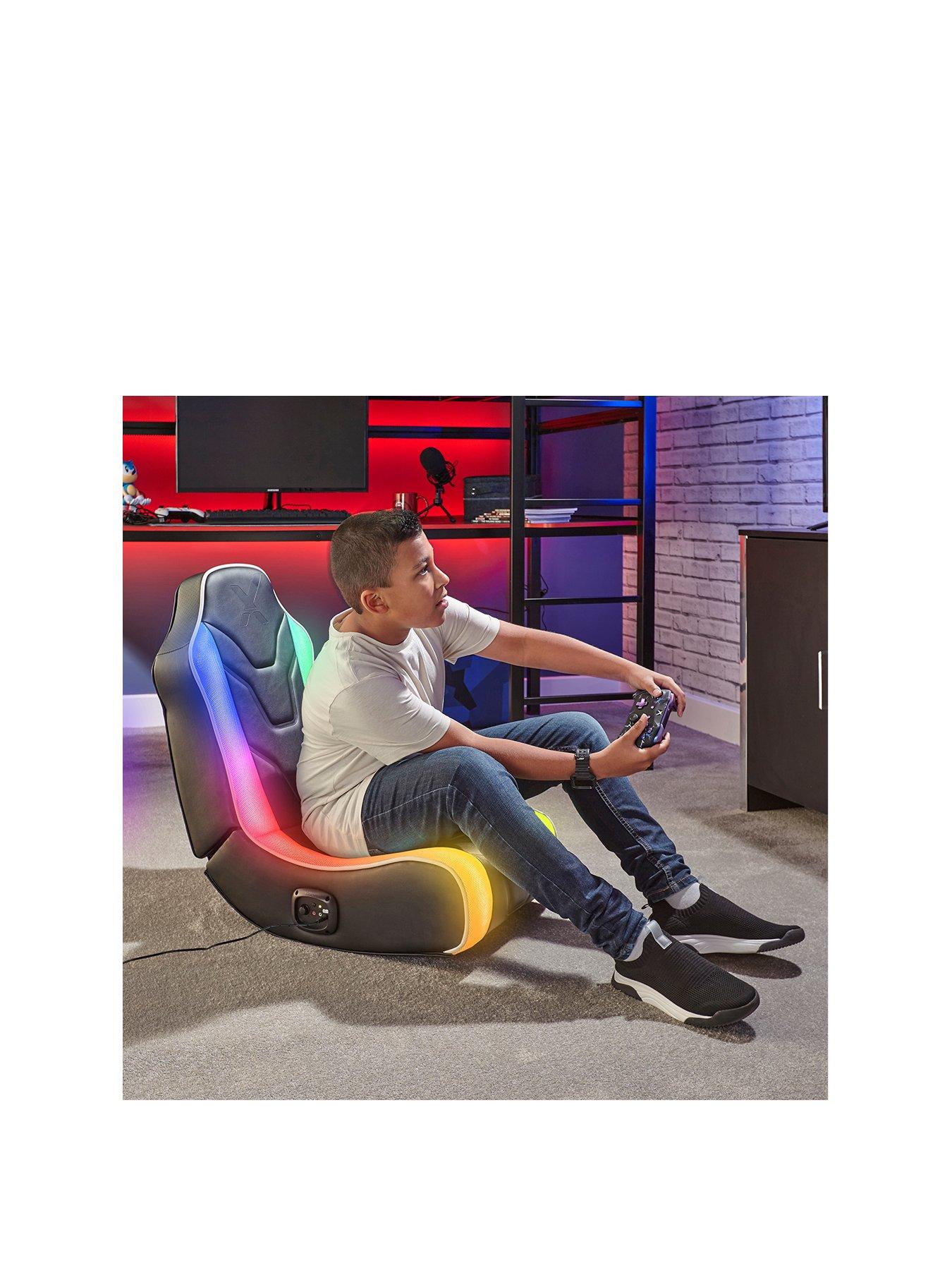 X Rocker Chimera LED RGB 2.0 Stereo Audio Gaming Chair with Vibrant LED ...