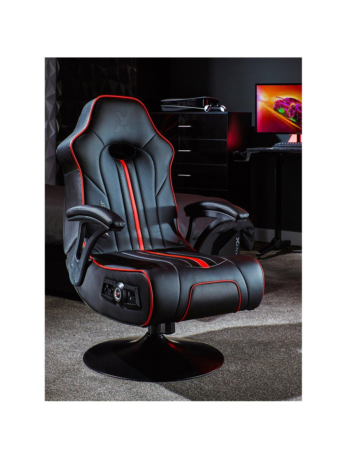 X Rocker Pro Series Pedestal Wireless Gaming Chair Rocker,
