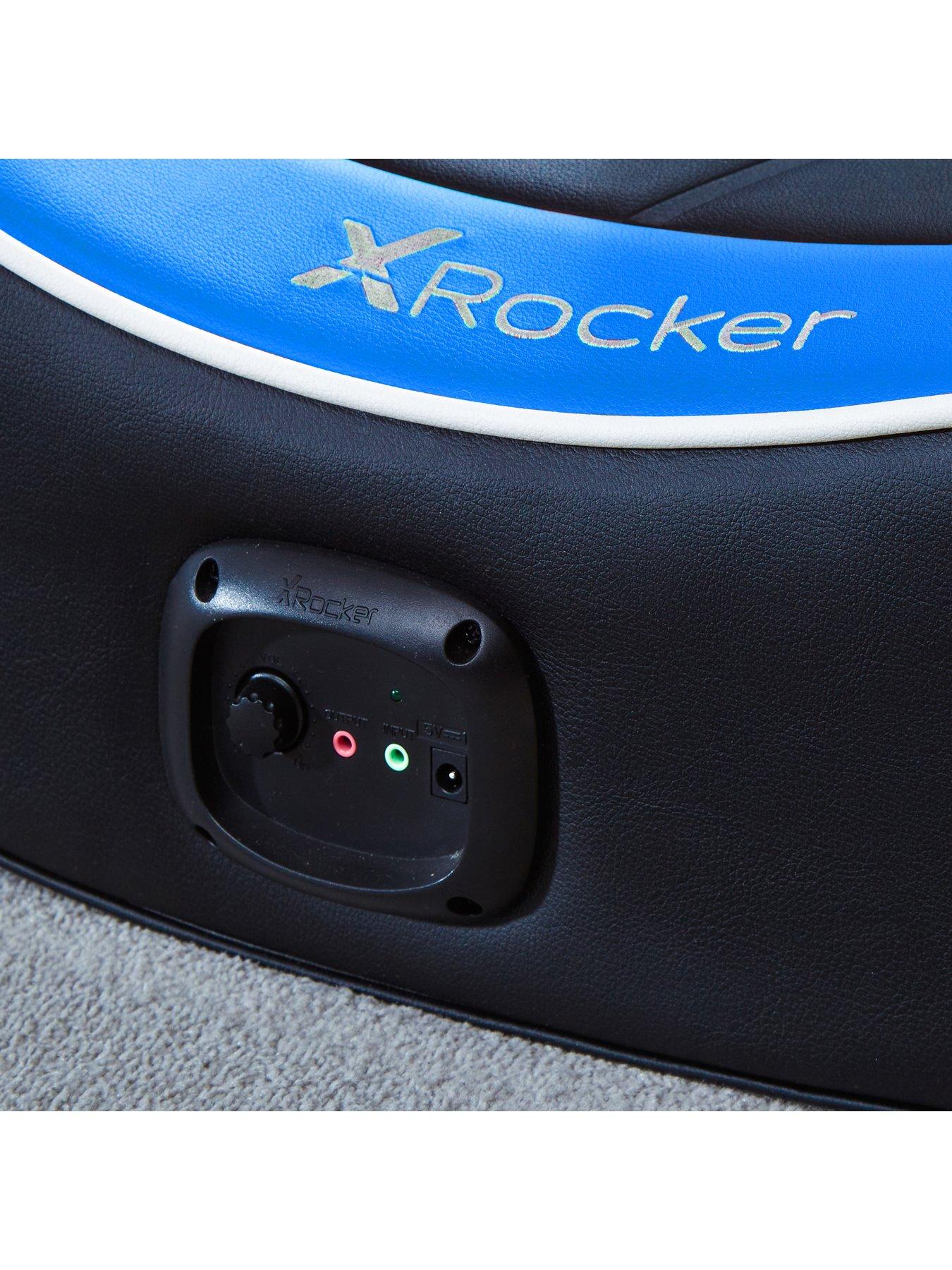 X Rocker Shadow 2.0 Blue Stereo Audio Gaming Floor Rocker | Very