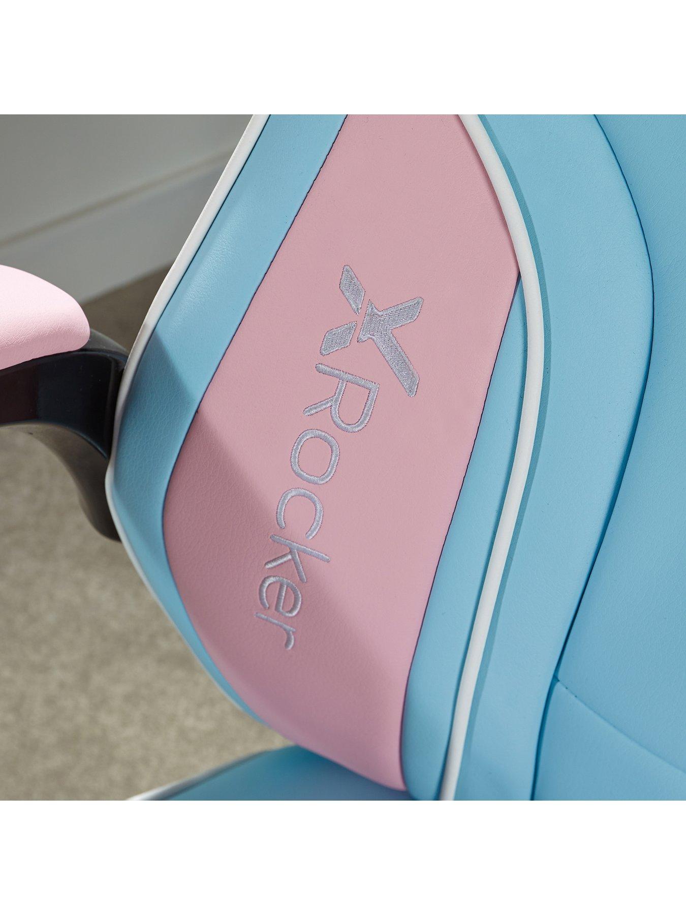 X Rocker Maverick Pink PC Office Gaming Chair | Very