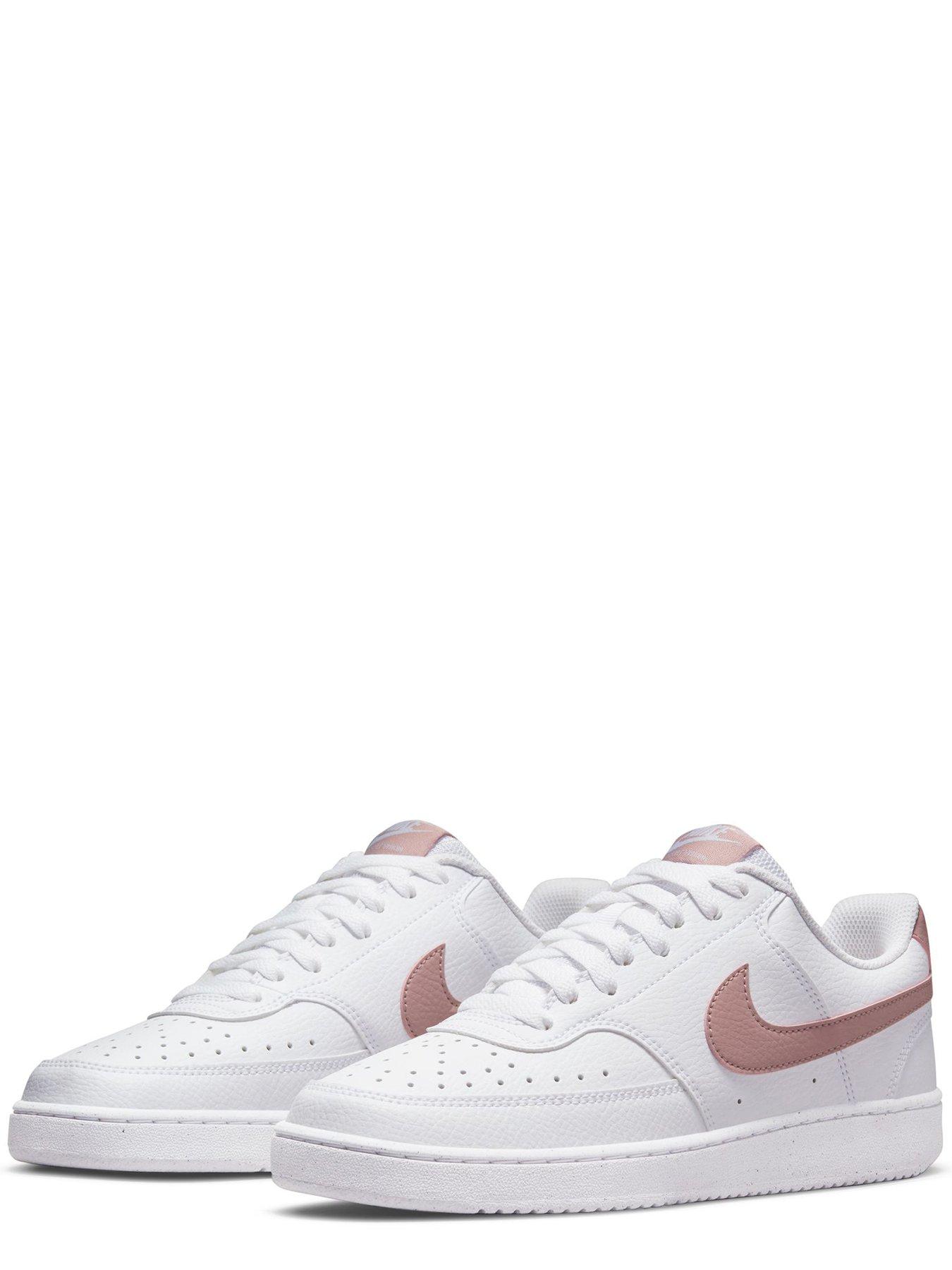 Nike Court Vision Low - White/Pink | Very