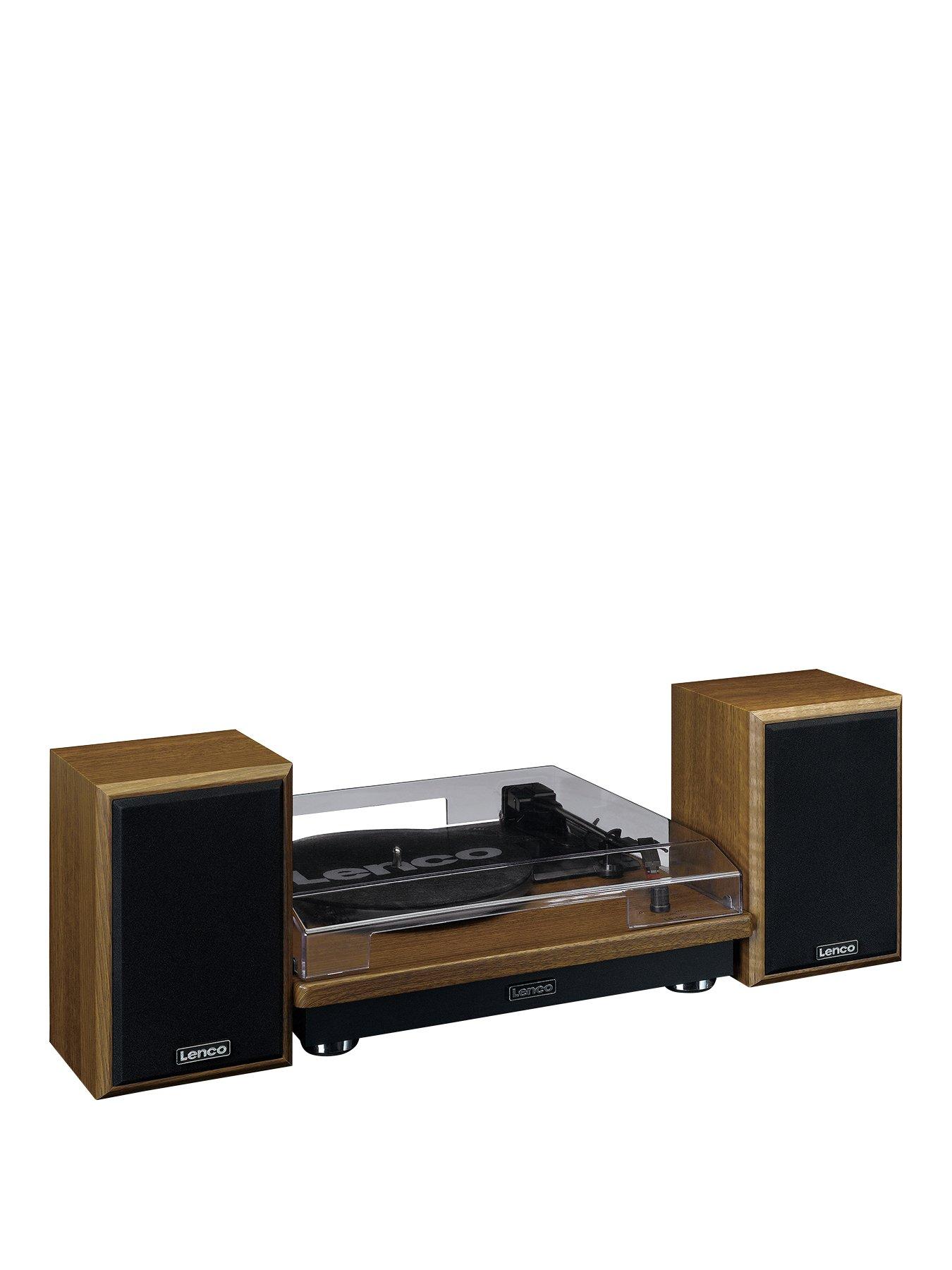 Lenco LS-100 Turntable and Hi Fi Speakers | Very