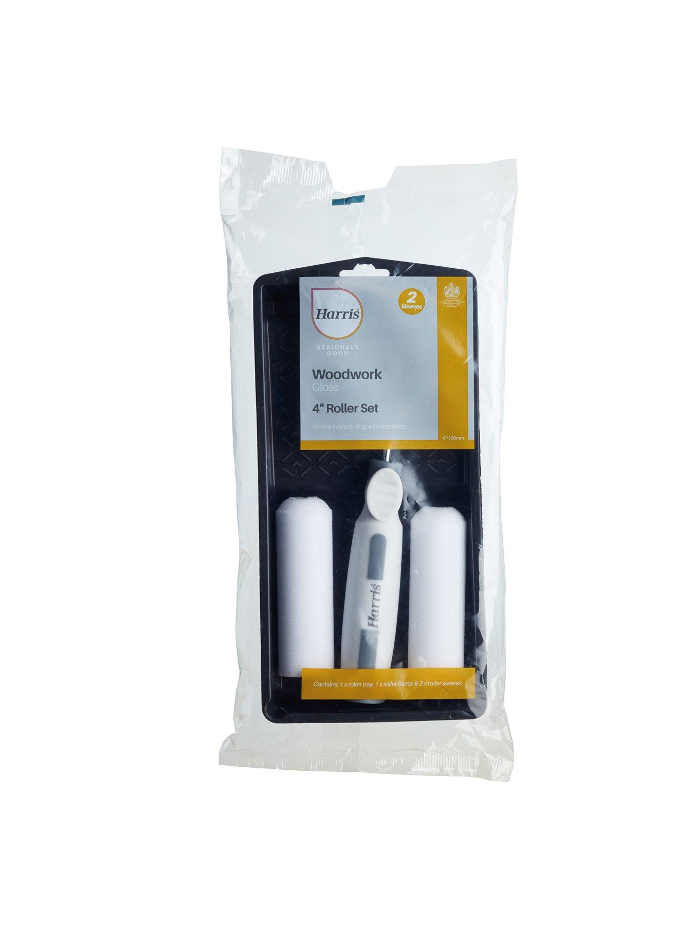 Harris Seriously Good Woodwork Gloss Mini Roller Set 4in - 228 grams | Very