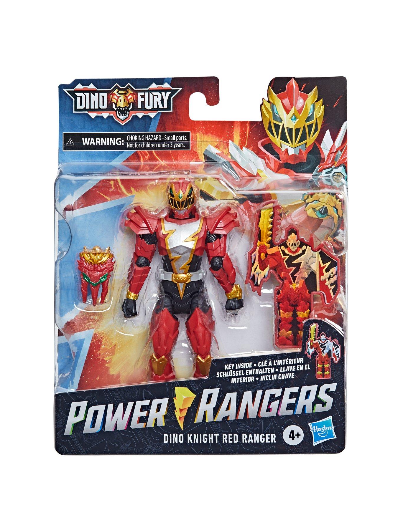 Power Rangers Dino Fury Dino Knight Red Ranger | Very.co.uk