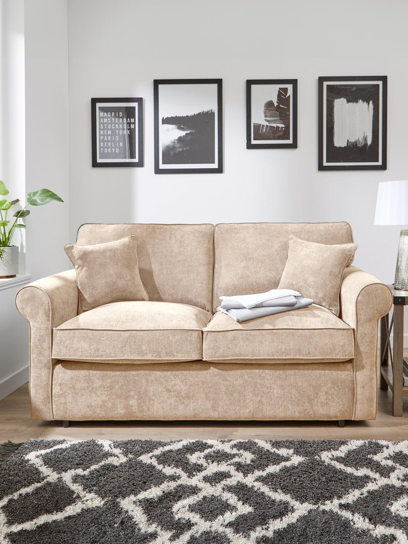Sofas | Beige | Sofa Bed | Sofas, Armchairs & Footstools | Home ...