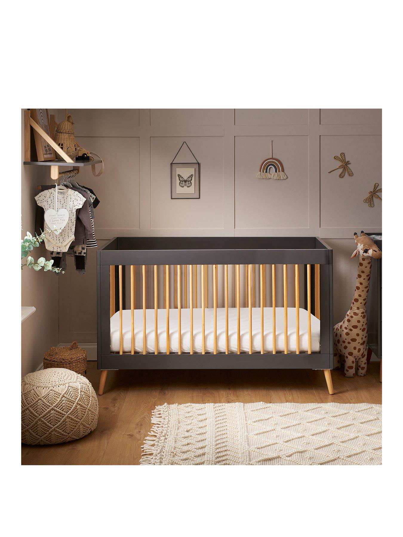 Obaby Maya Slate Cot Bed | very.co.uk