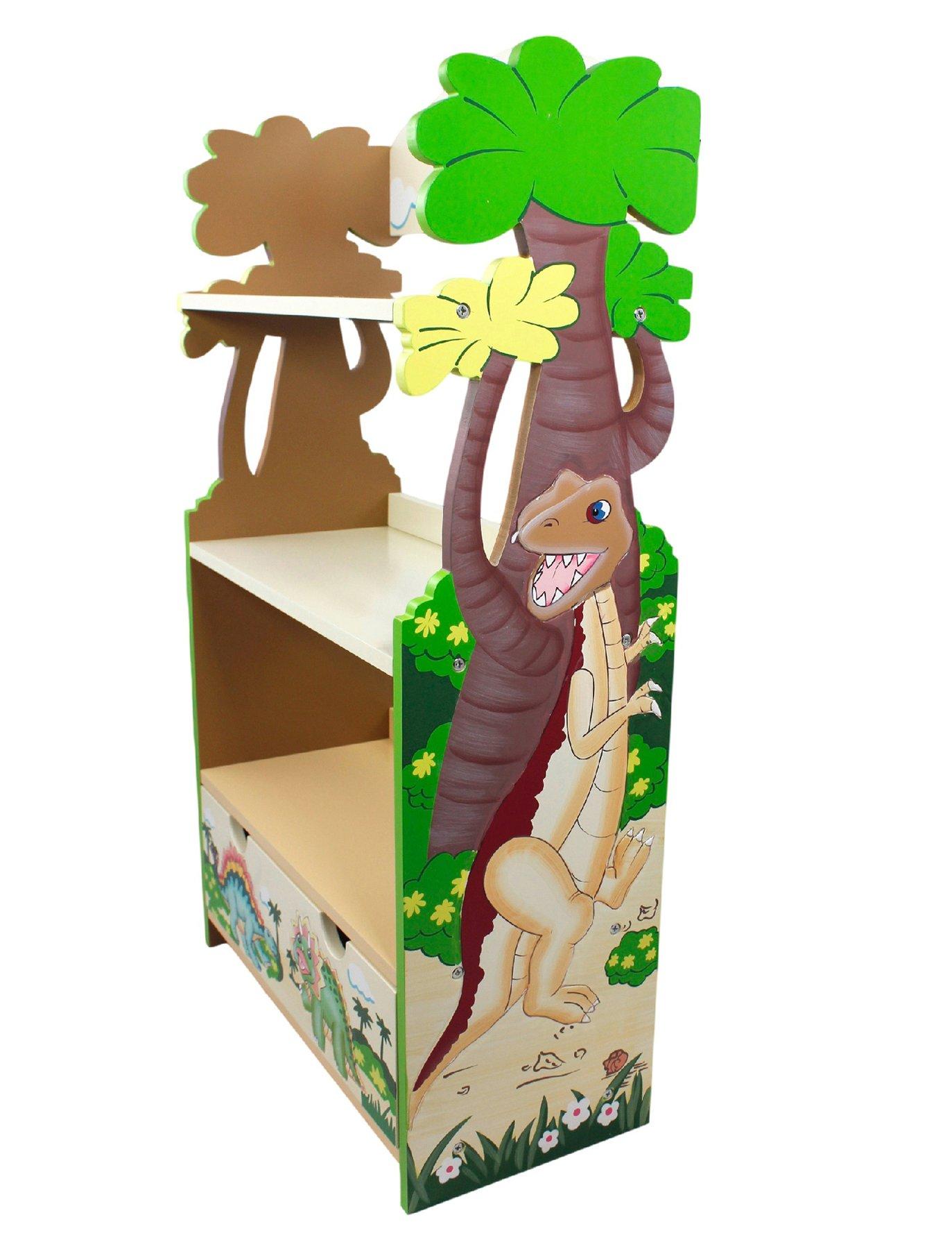 Teamson Kids Fantasy Fields Dinosaur Kingdom Bookshelf Very