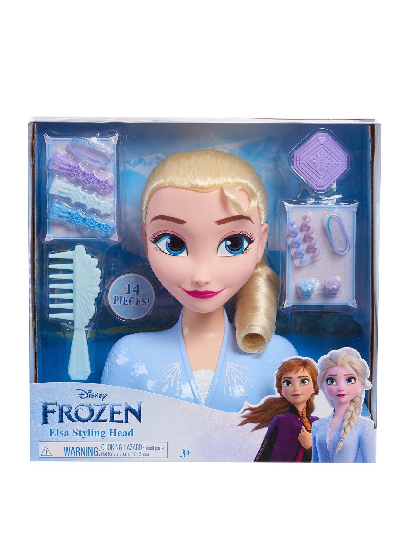 Disney Frozen 2 Elsa Styling Head | very.co.uk