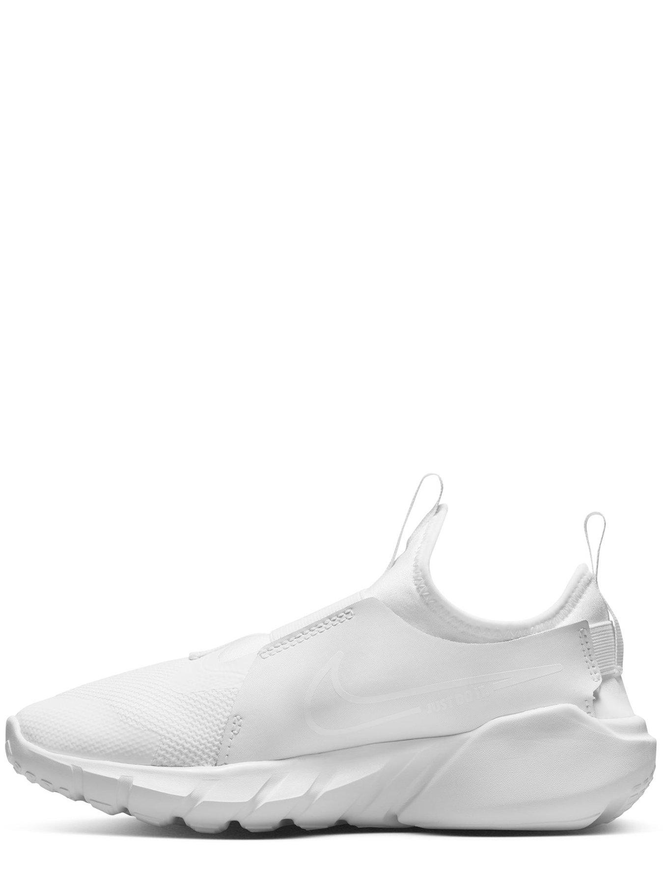 Nike Flex Runner Junior Trainers - White/White | very.co.uk