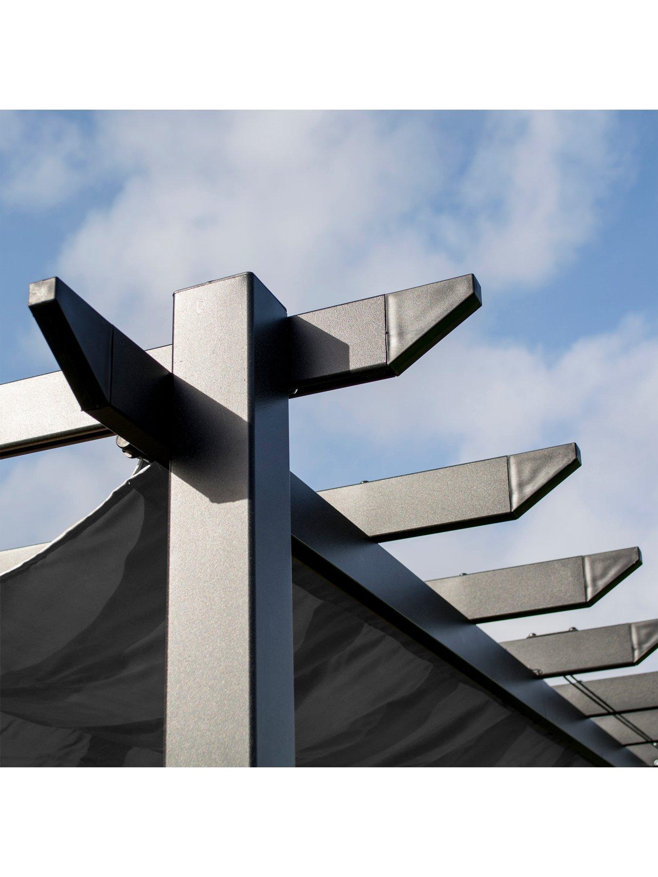 Rowlinson Latina 3 x 3m Grey Canopy | Very
