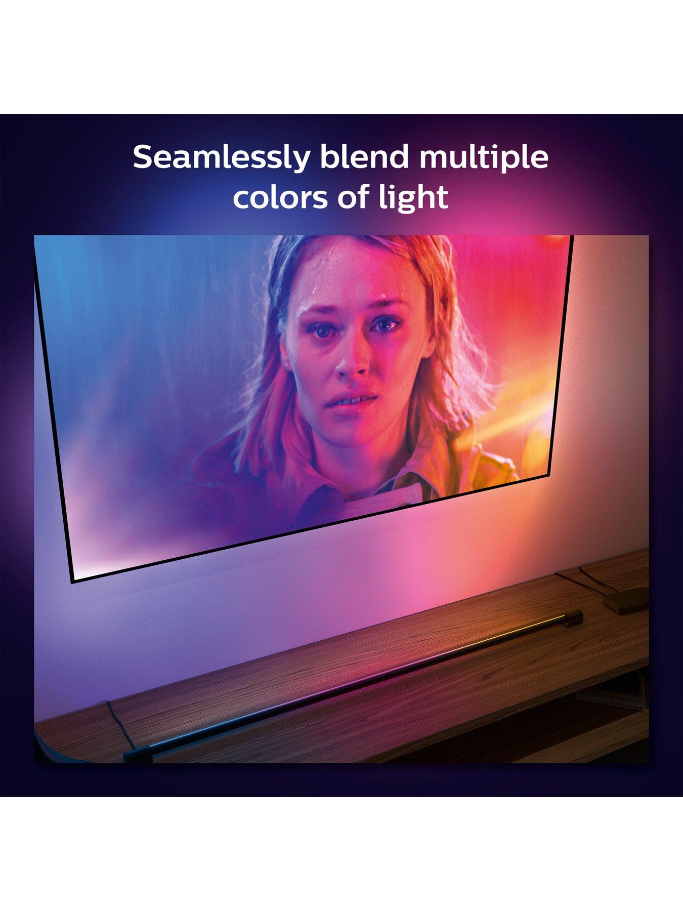 Philips Hue Play gradient light tube LRG black EU/UK | very.co.uk