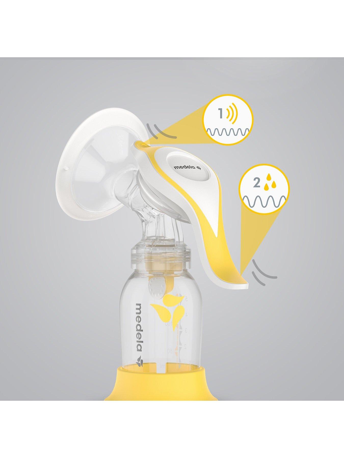 Harmony Flex Manual Breast Pump Yellow