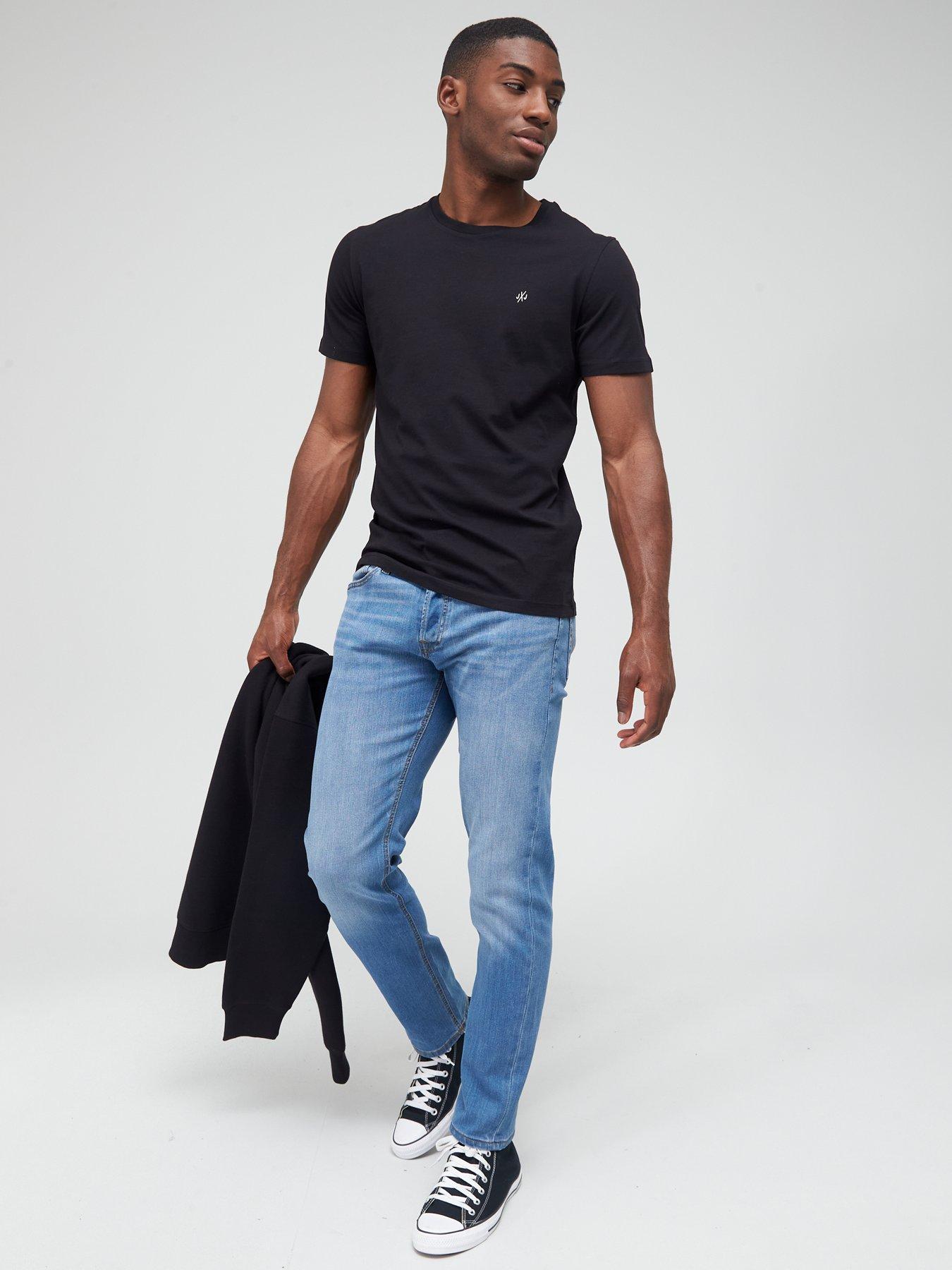 Jack & Jones Small Logo 5 Pack T-Shirt - Multi | Very