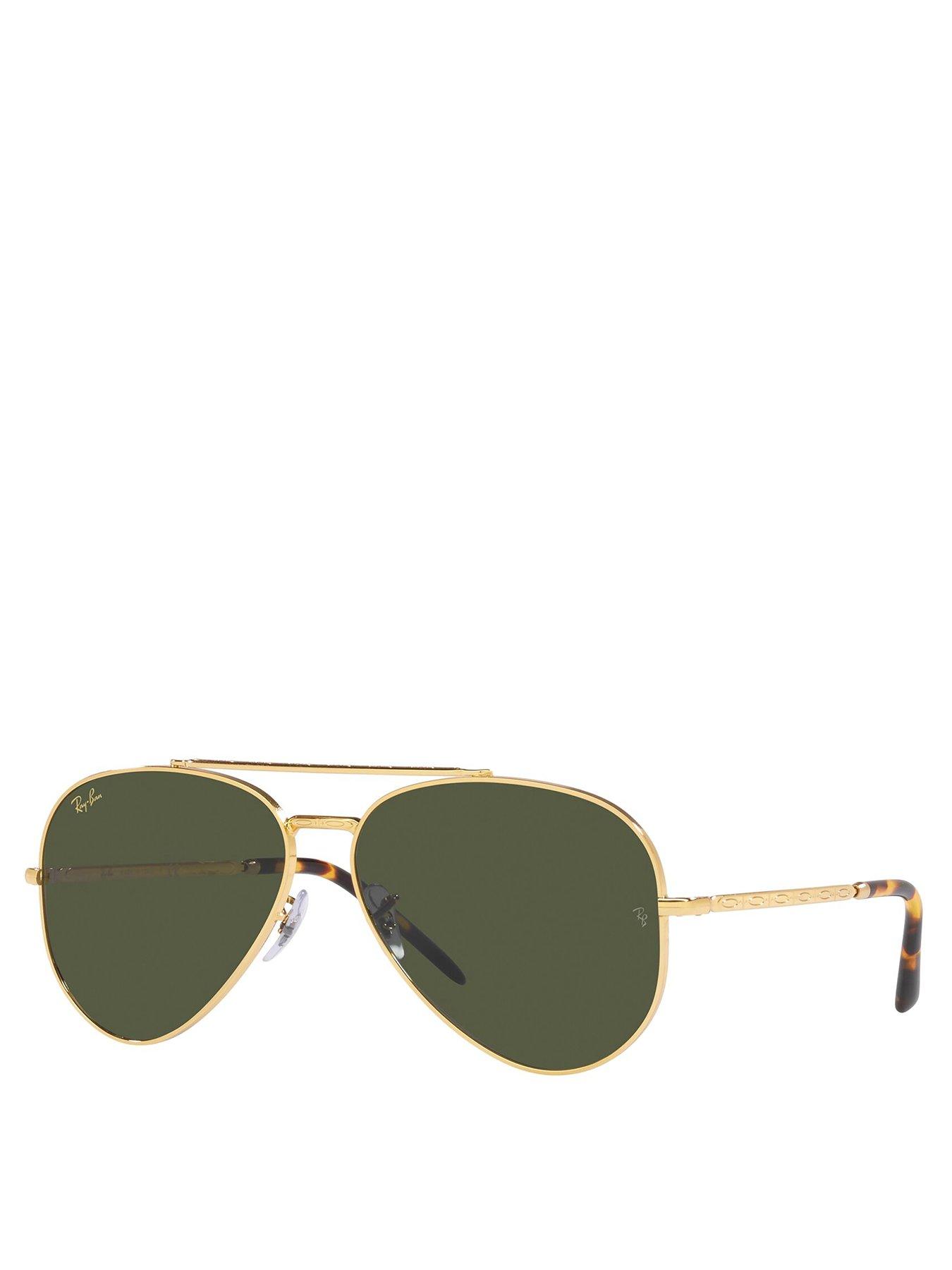 Ray-Ban New Aviator Aviator Legend Sunglasses - Gold | Very