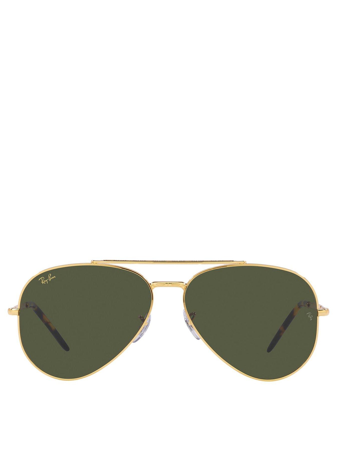 Ray-Ban New Aviator Aviator Legend Sunglasses - Gold | Very