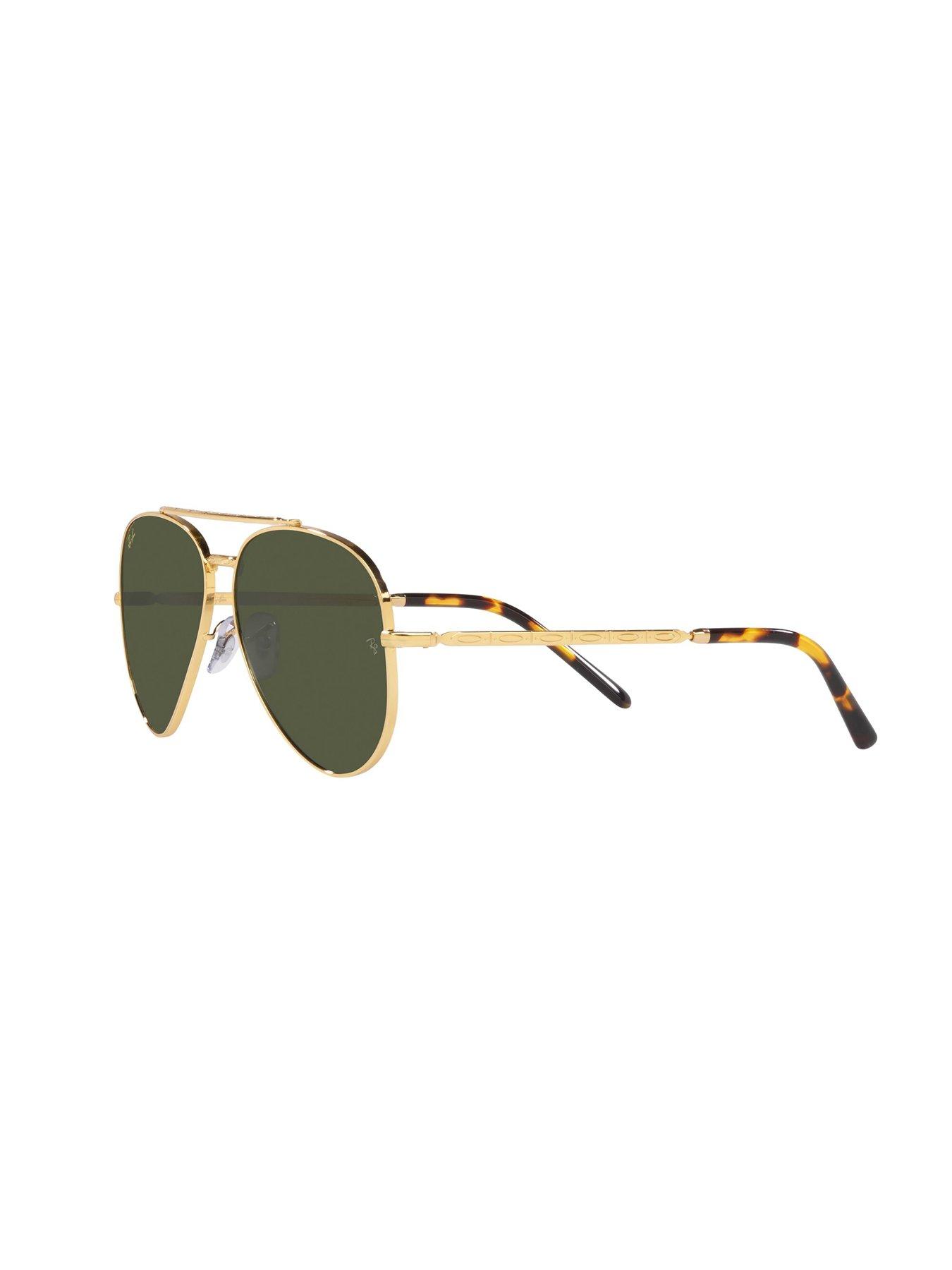 Ray-Ban New Aviator Aviator Legend Sunglasses - Gold | Very