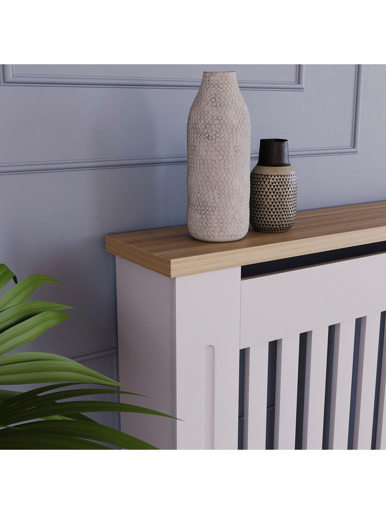 Vida Designs Arlington Extra Large Radiator Cover - White | Very
