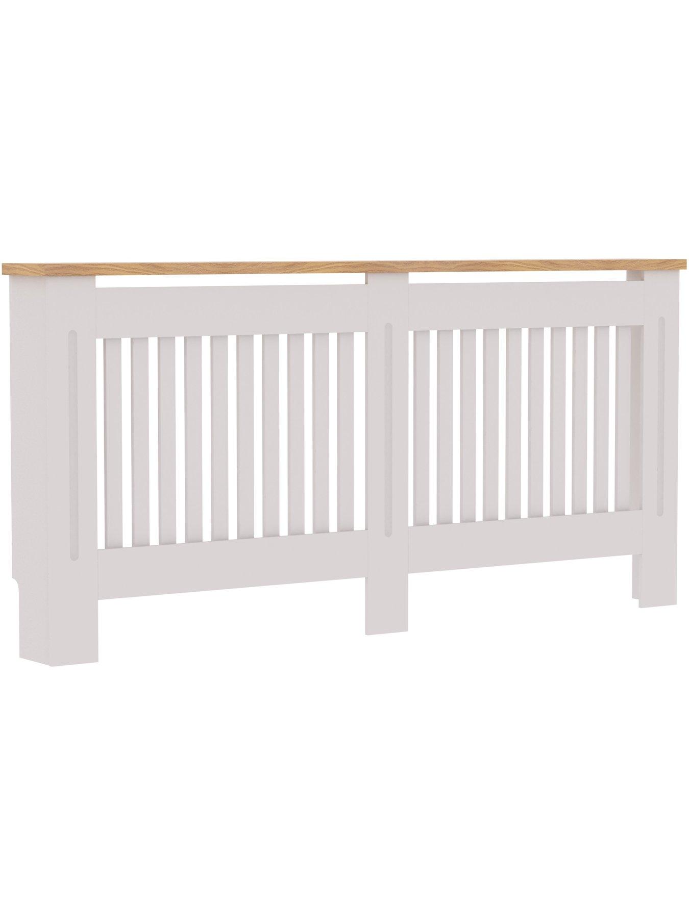 Vida Designs Arlington Extra Large Radiator Cover - White | Very