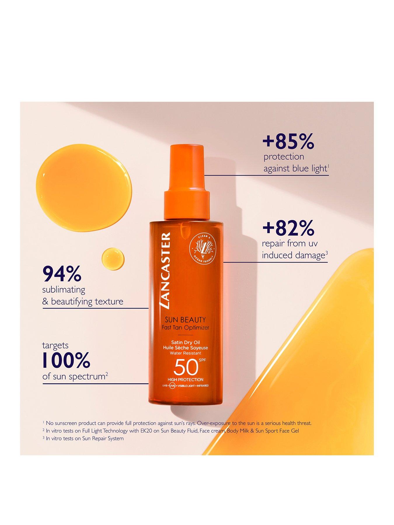 Lancaster Sun Beauty Satin Dry Oil SPF50 150ml | very.co.uk